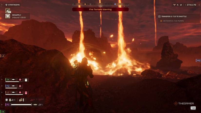 fire tornadoes helldivers 2