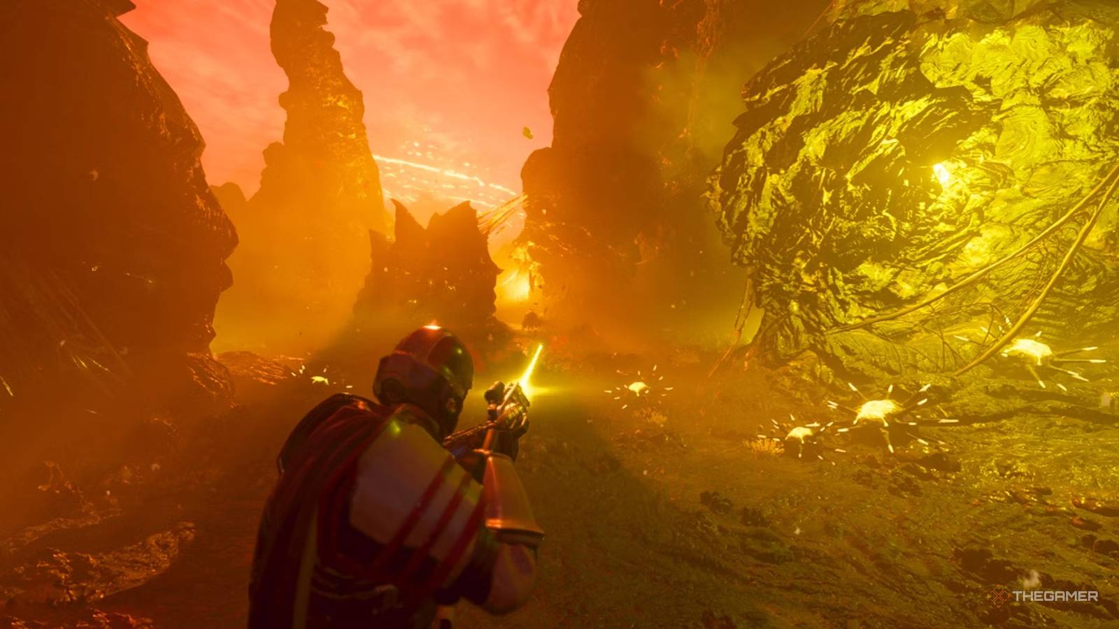 How To Get And Use The LAS-16 Sickle Energy Rifle In Helldivers 2