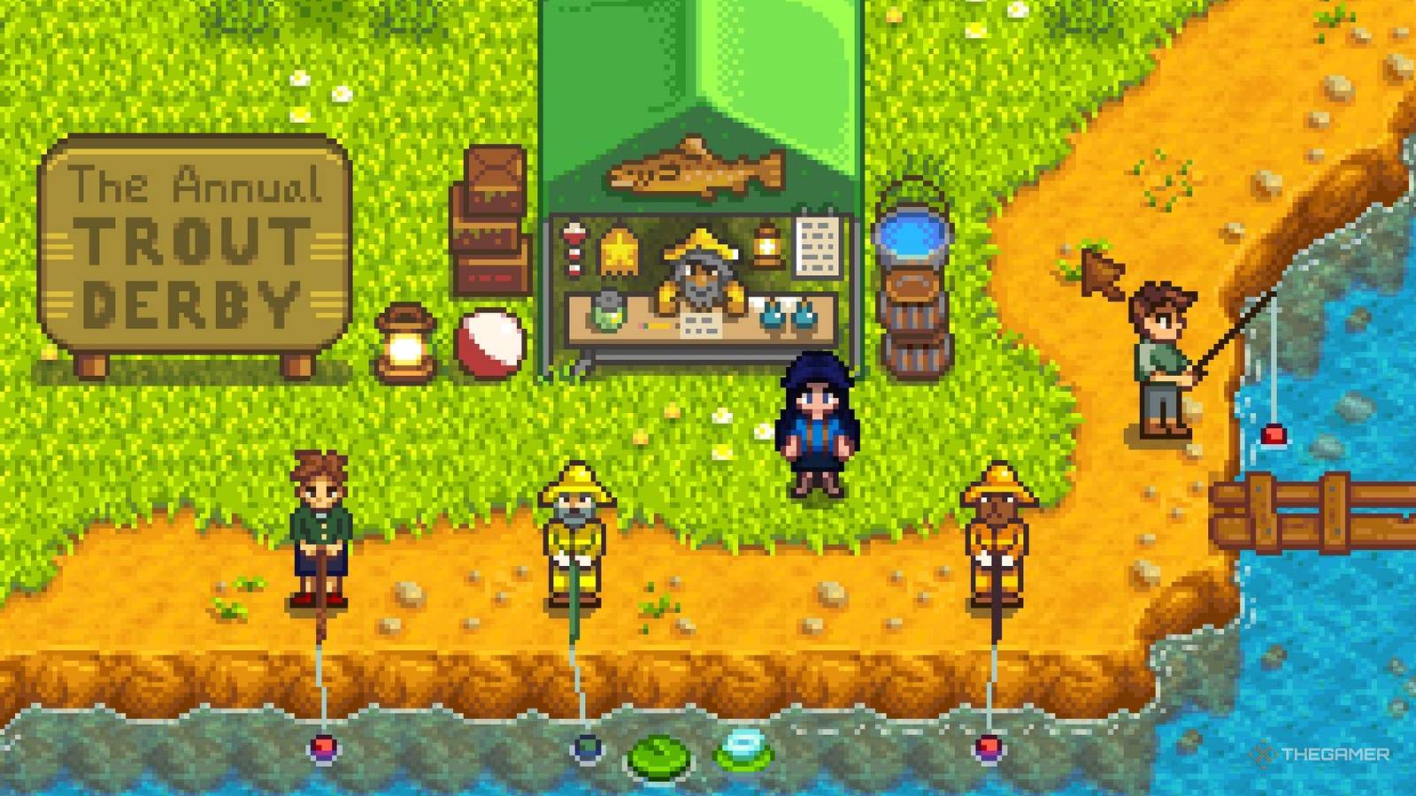 How To Complete The Trout Derby In Stardew Valley