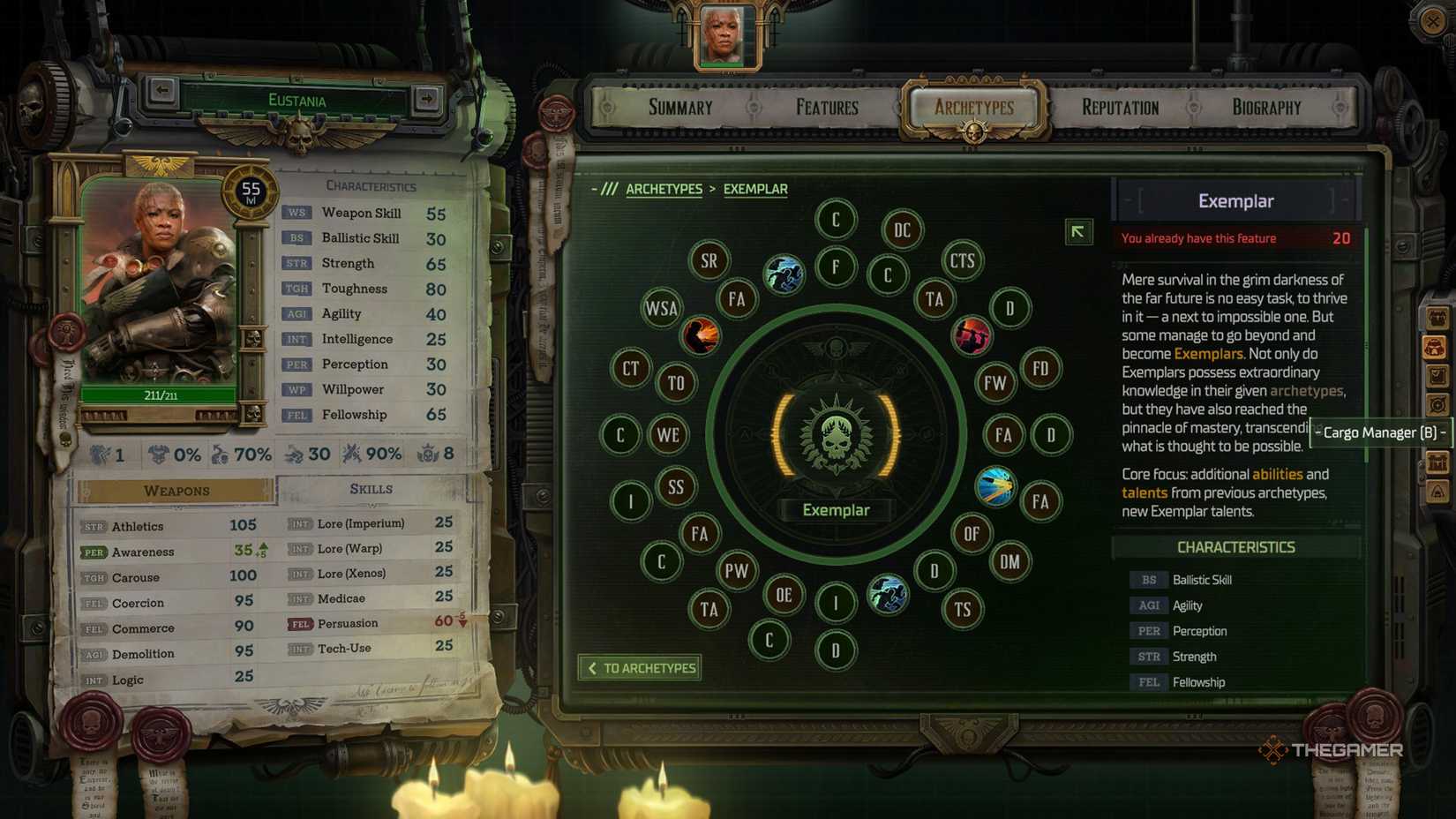 《战锤 40K：Rogue Trader》中的最佳海军军官 - Recmg.com