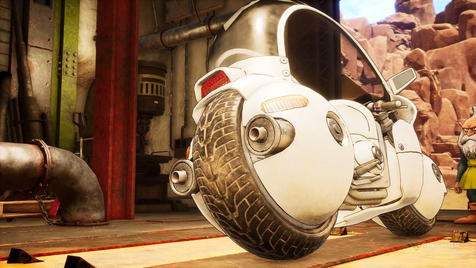 Best Motorbike Build In Sand Land