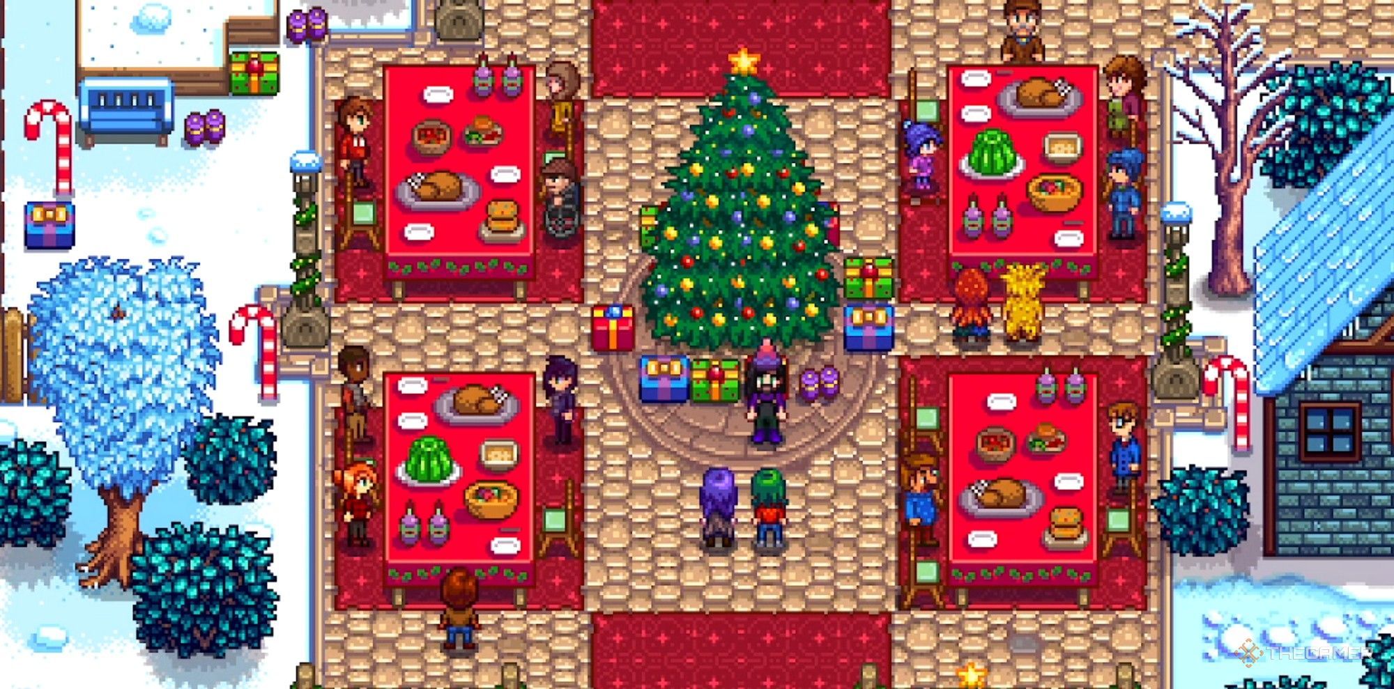 How To Leave Milk And Cookies For Santa In Stardew Valley