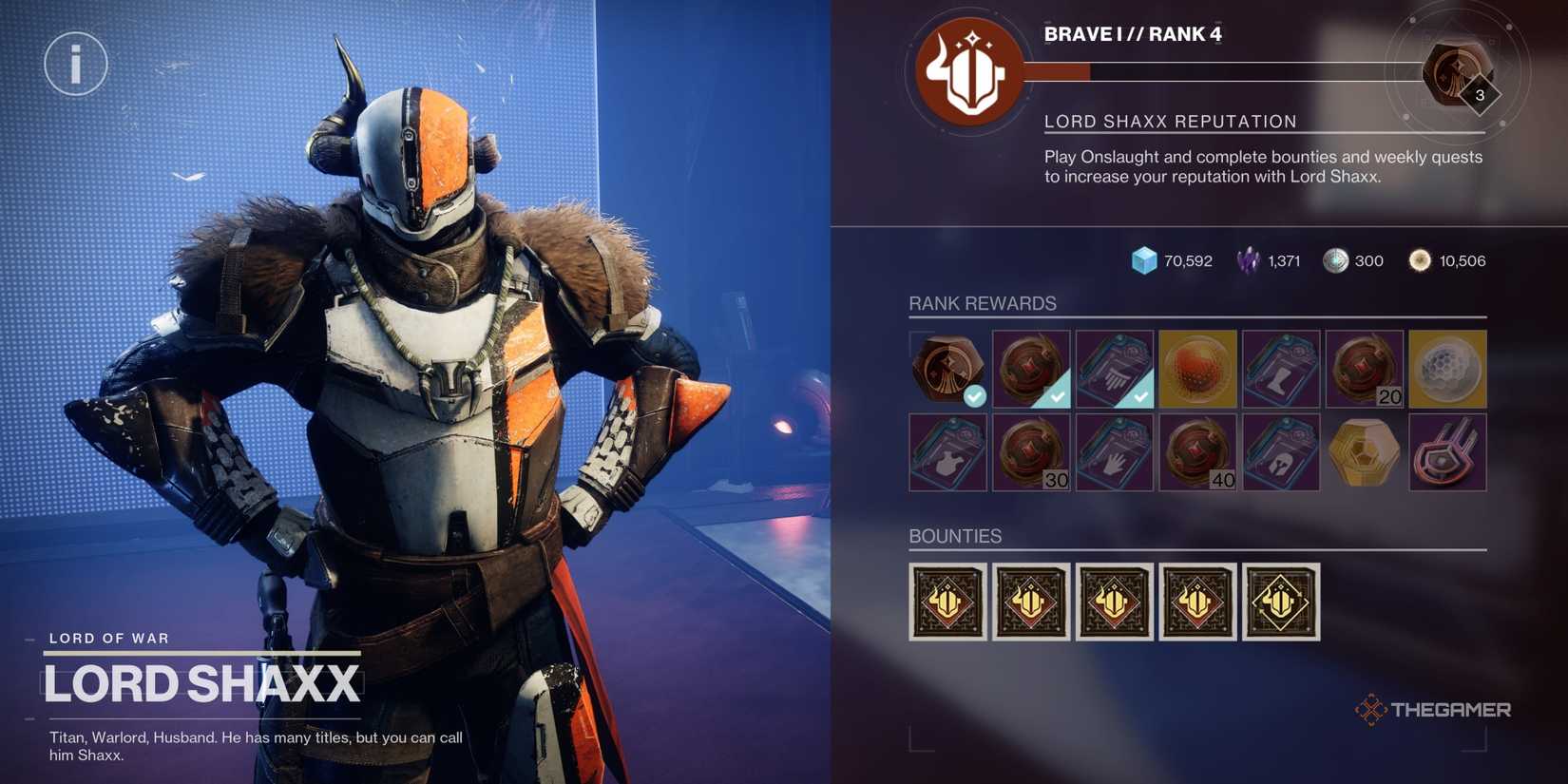 How To Gain Hype With Lord Shaxx In Destiny 2: Into The Light