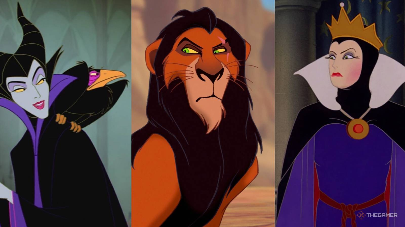 Every Disney Villain Falling To Their Death In A Disney Movie