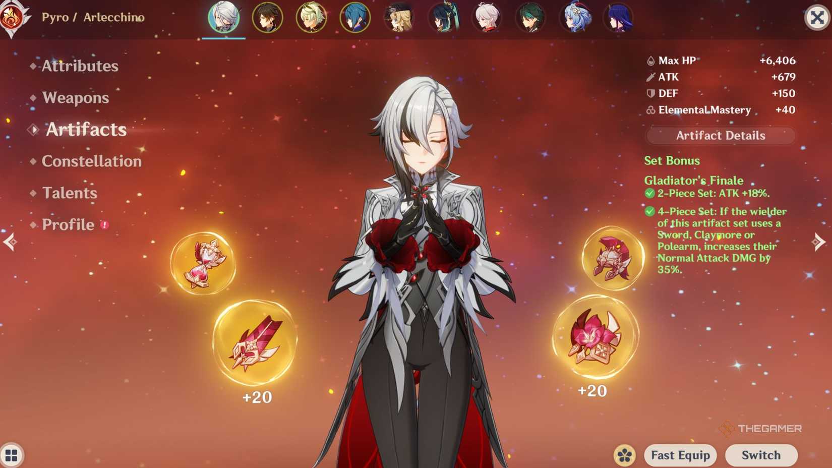 How To Build Arlecchino In Genshin Impact