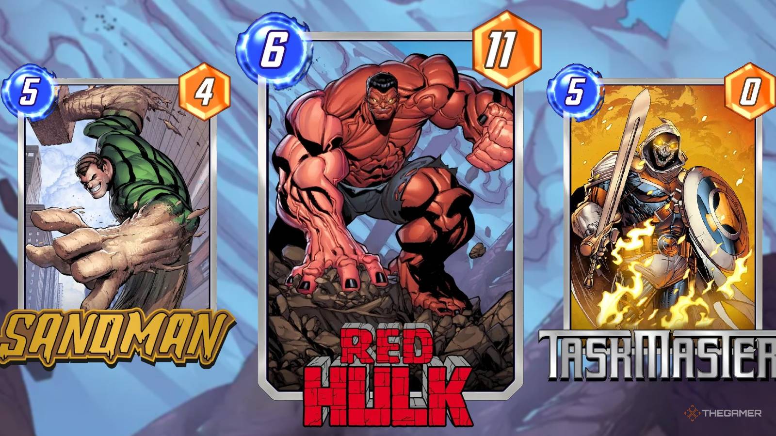 Best Cards For A Red Hulk Deck In Marvel Snap!