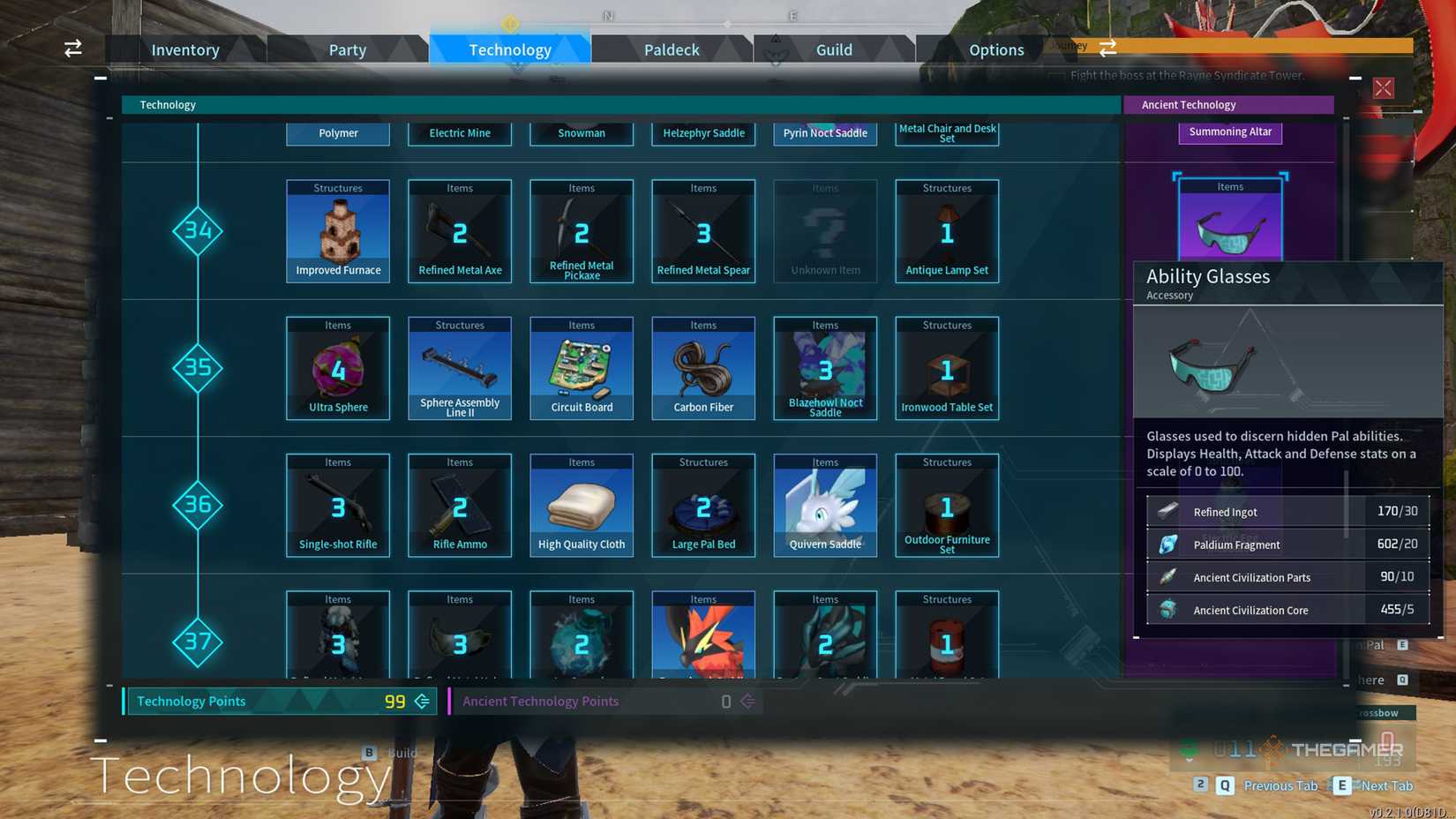 How To Get Ability Glasses In Palworld