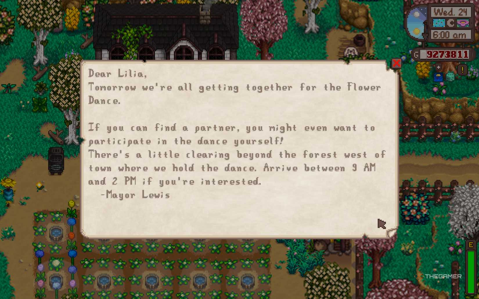 How To Complete The Flower Dance Festival In Stardew Valley