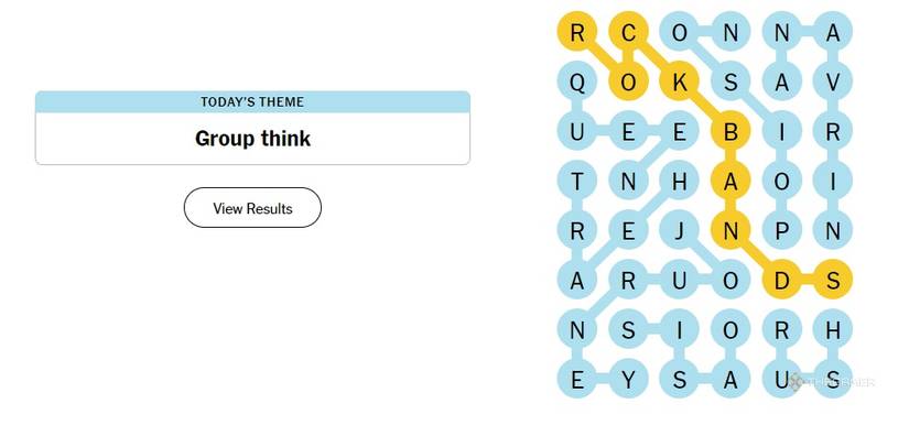 How To Solve Today's New York Times Strands - April 13, 2024 Solution #41