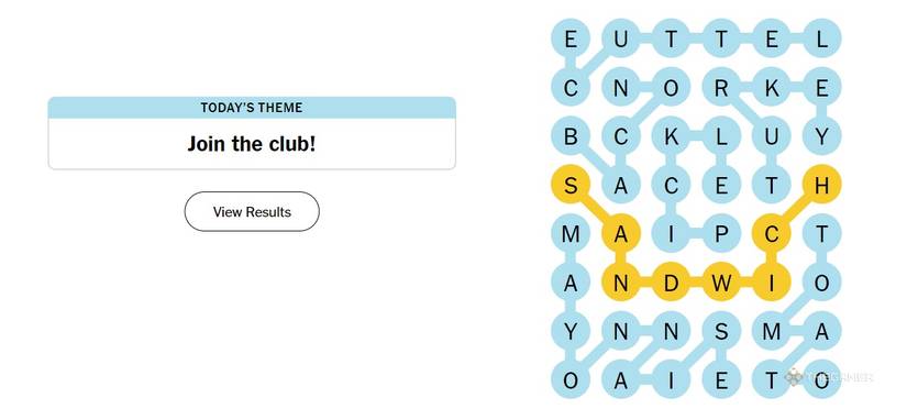 How To Solve Today's New York Times Strands - April 14, 2024 Solution #42
