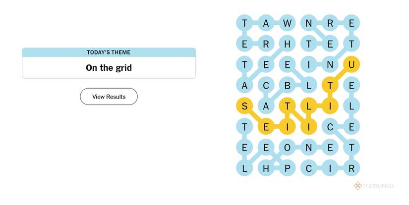 How To Solve Today's New York Times Strands - April 16, 2024 Solution #44