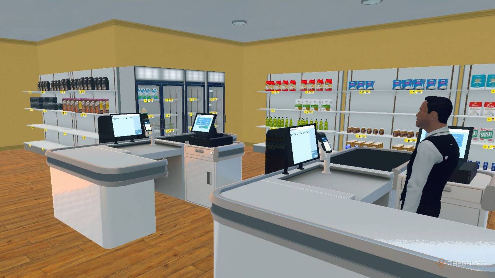 supermarket simulator empty shelf