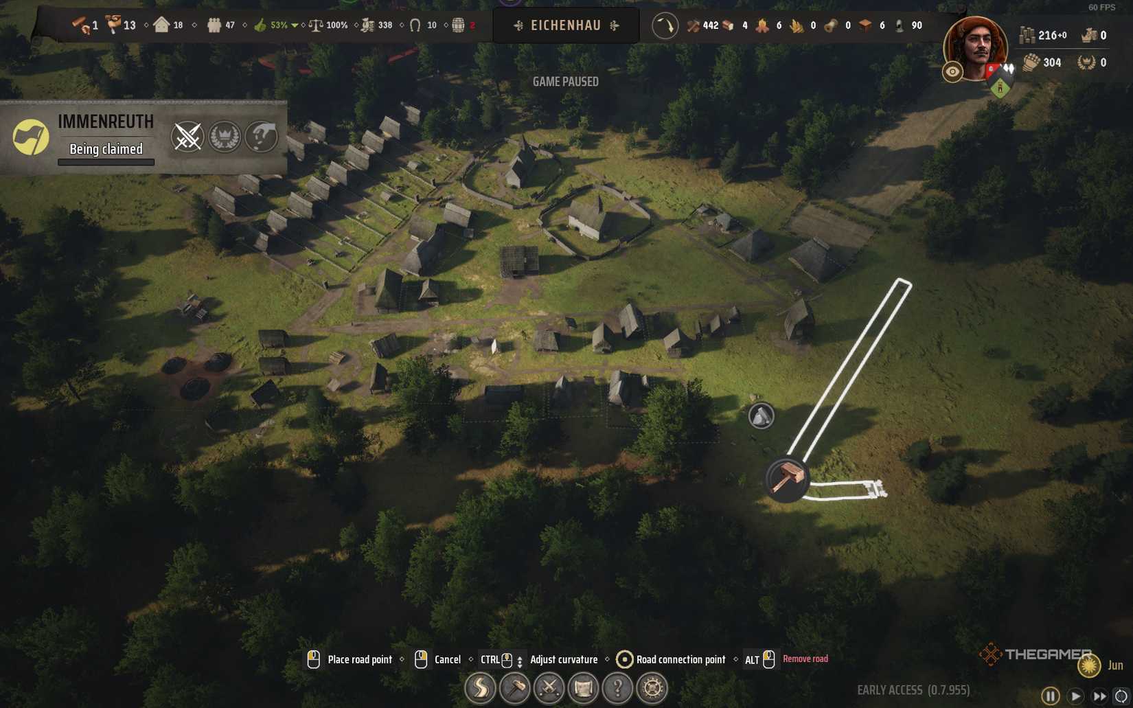 How To Build, Edit And Delete Roads In Manor Lords