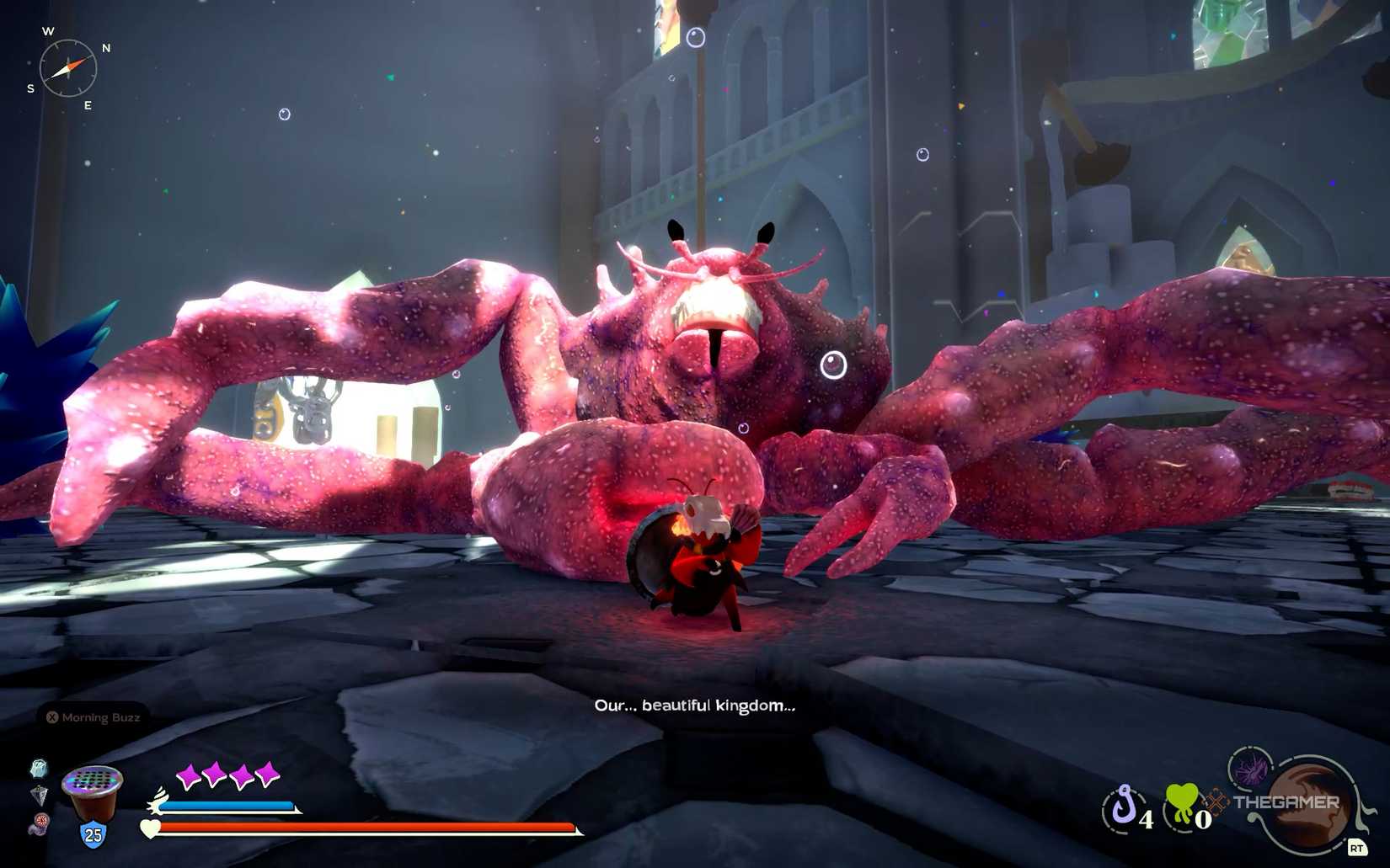How To Defeat Camtscha, The Bleached King In Another Crab's Treasure