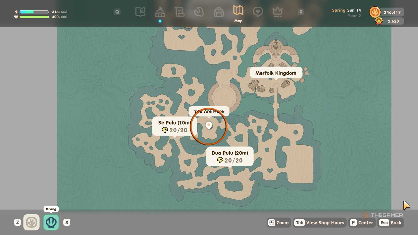 coral islands string