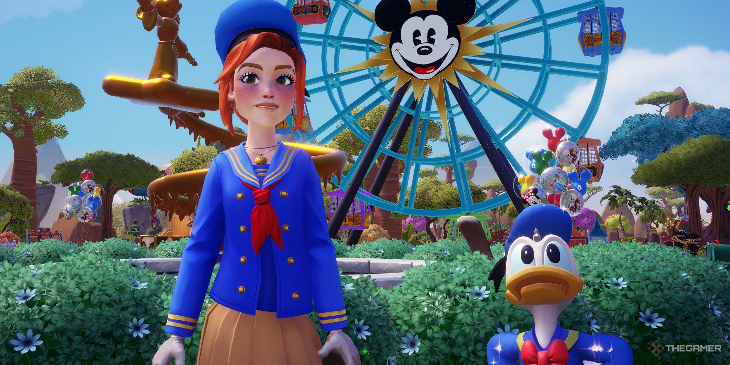 Mickey Mouse Park Balloons Dreamlight Valley