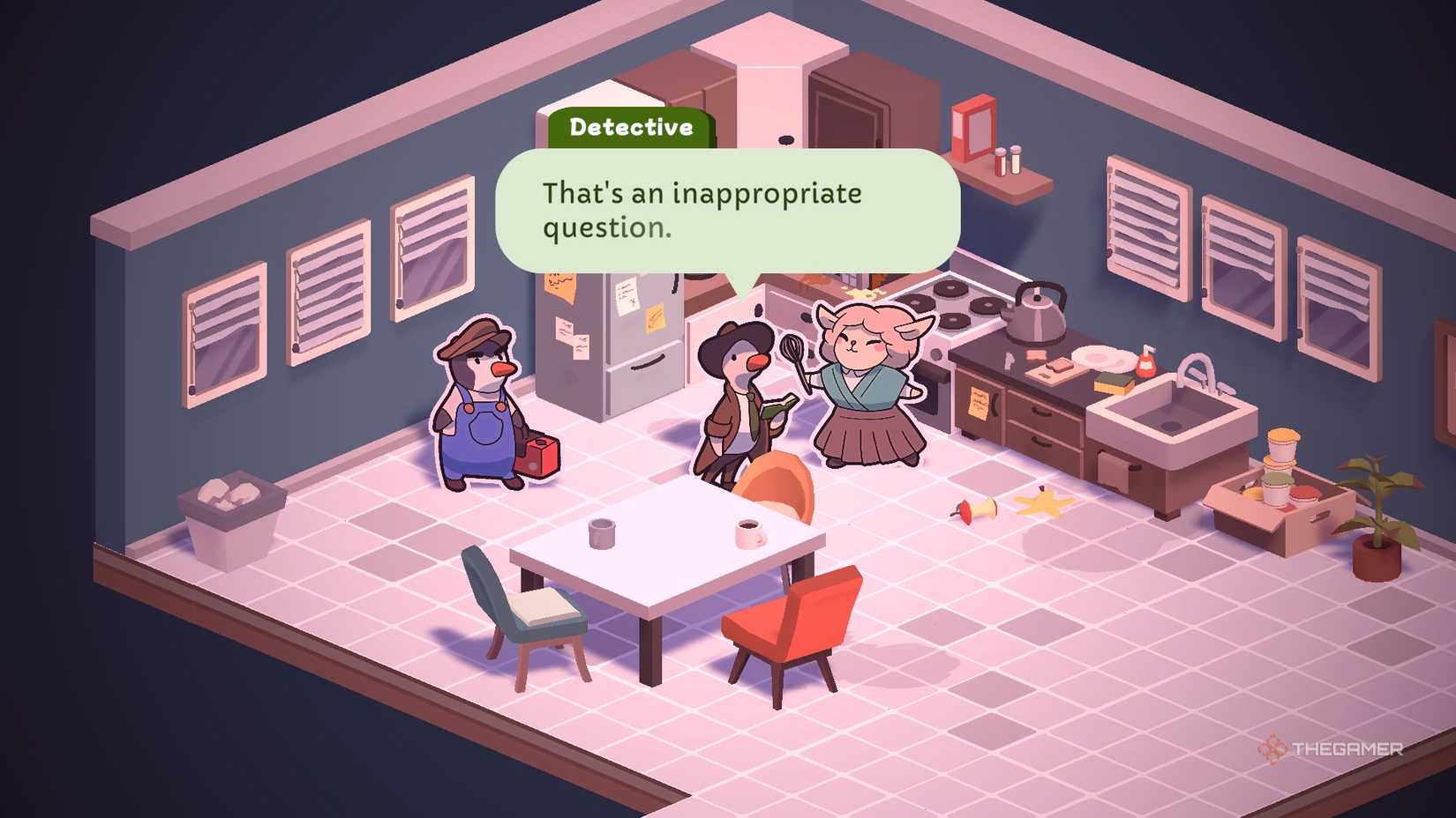 The Names And Jobs Of The Sheep, Penguin, and Buffalo In Duck Detective ...