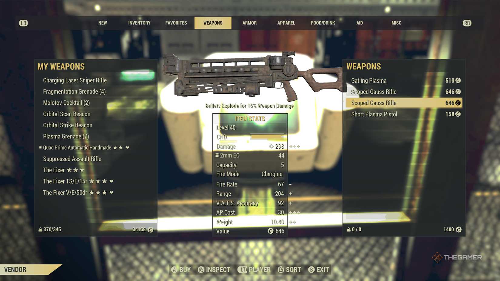 The Best Sniper Build In Fallout 76