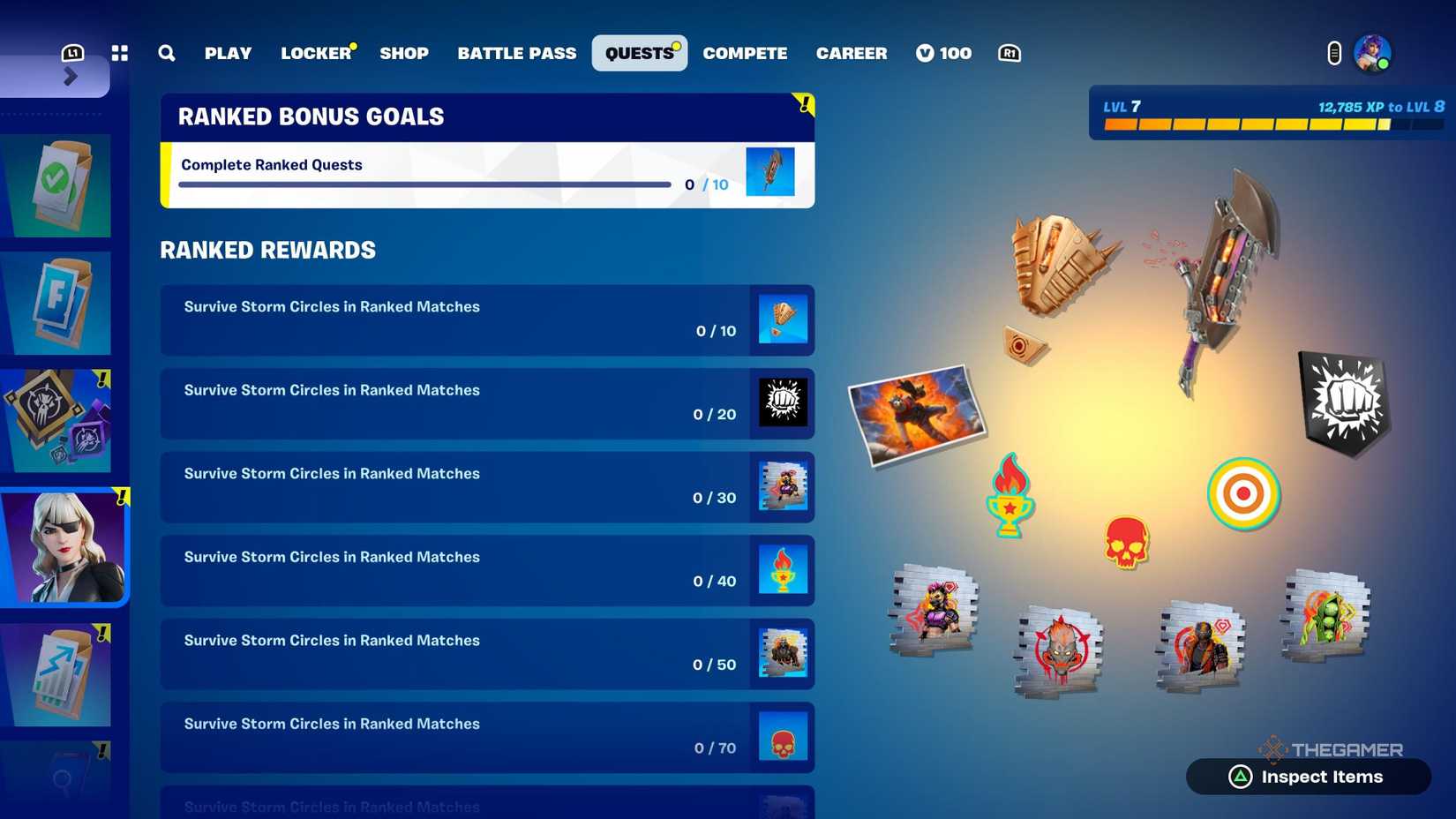 How To Complete All Ranked Battle Royale Quest Challenges In Chapter 5 ...