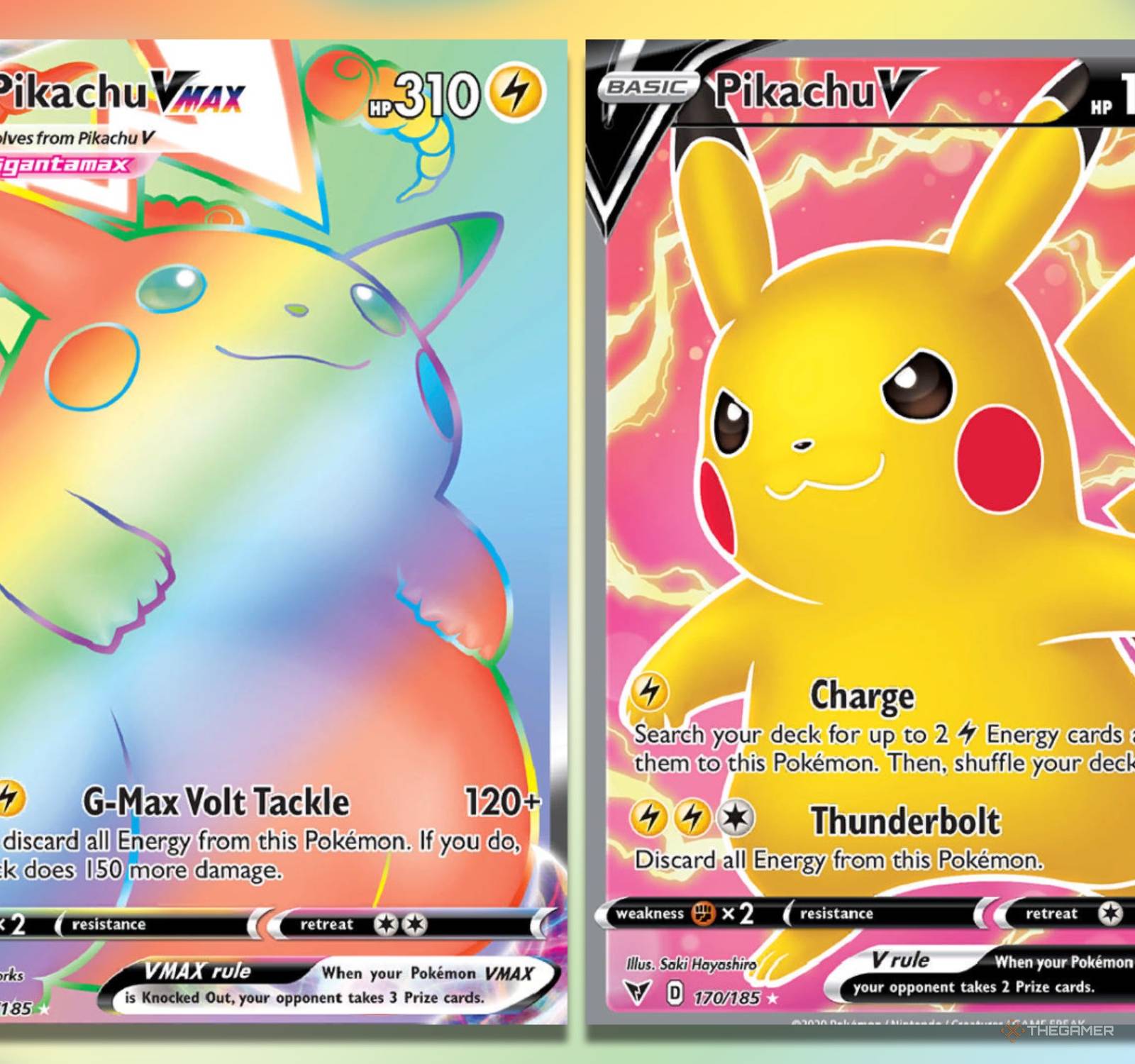 pikachu cards list