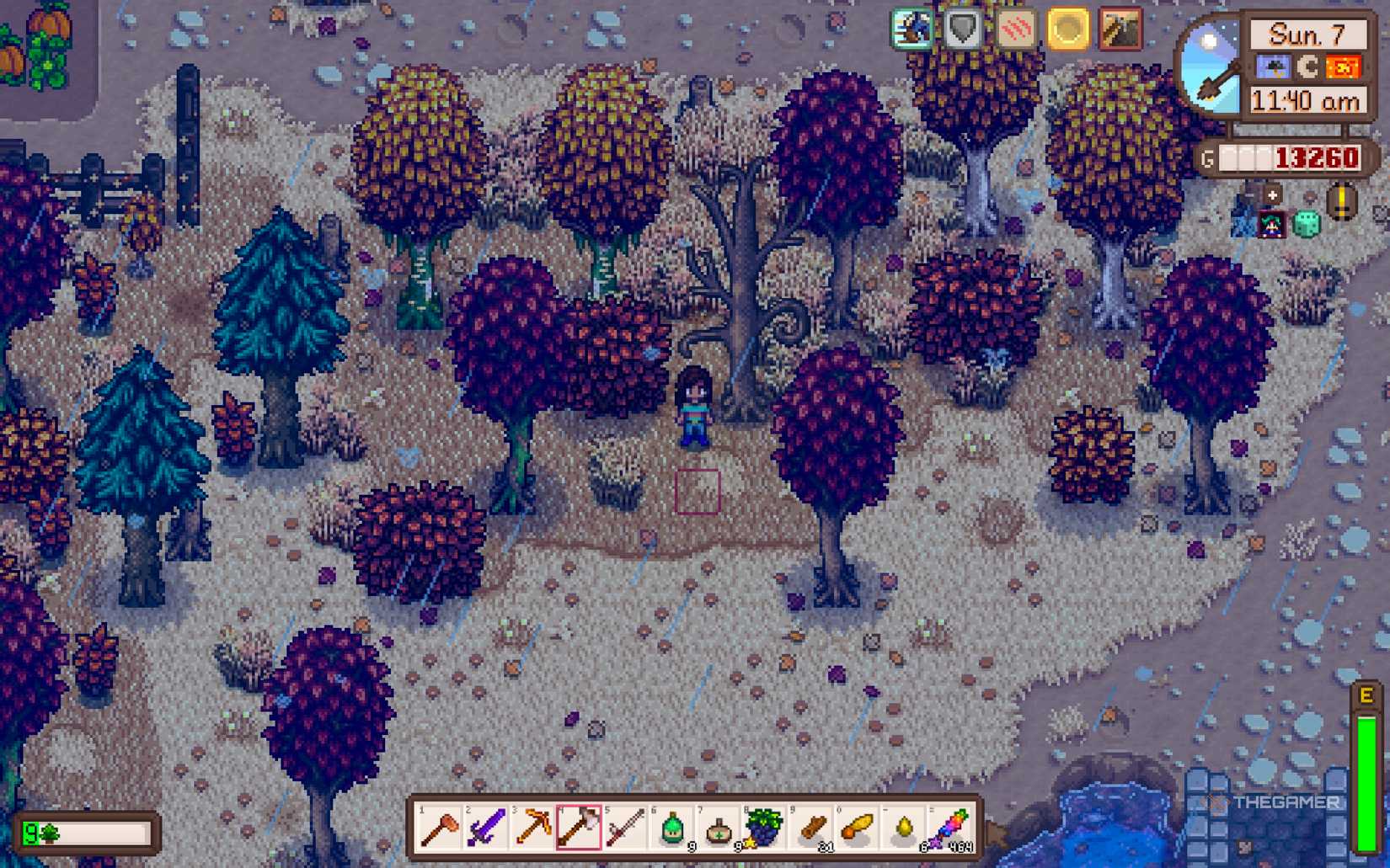 tree fell down stardew