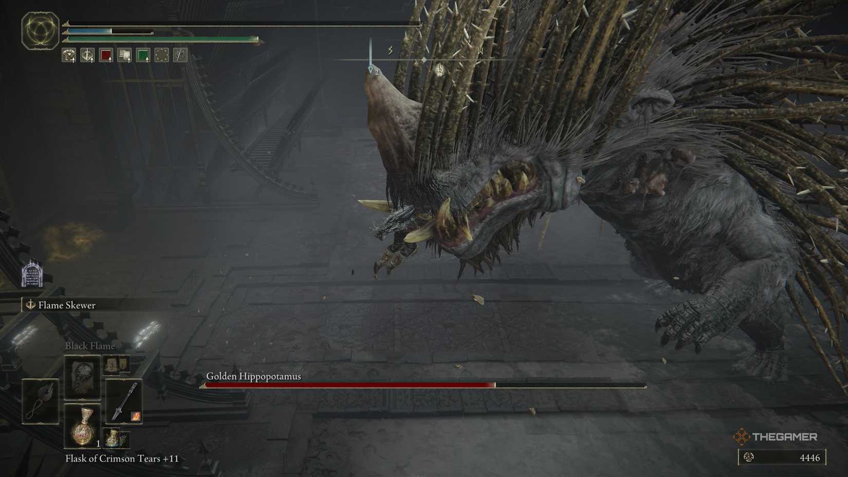 How To Beat The Golden Hippo In Elden Ring: Shadow Of The Erdtree