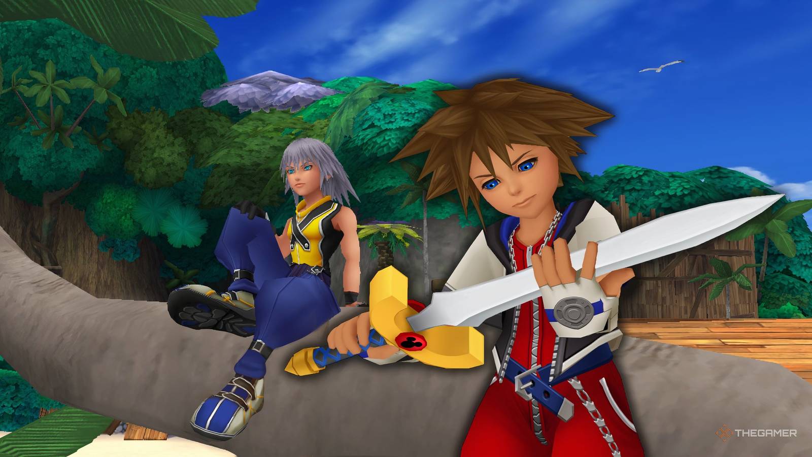 Is It Possible To Beat Riku On Destiny Islands In Kingdom Hearts?