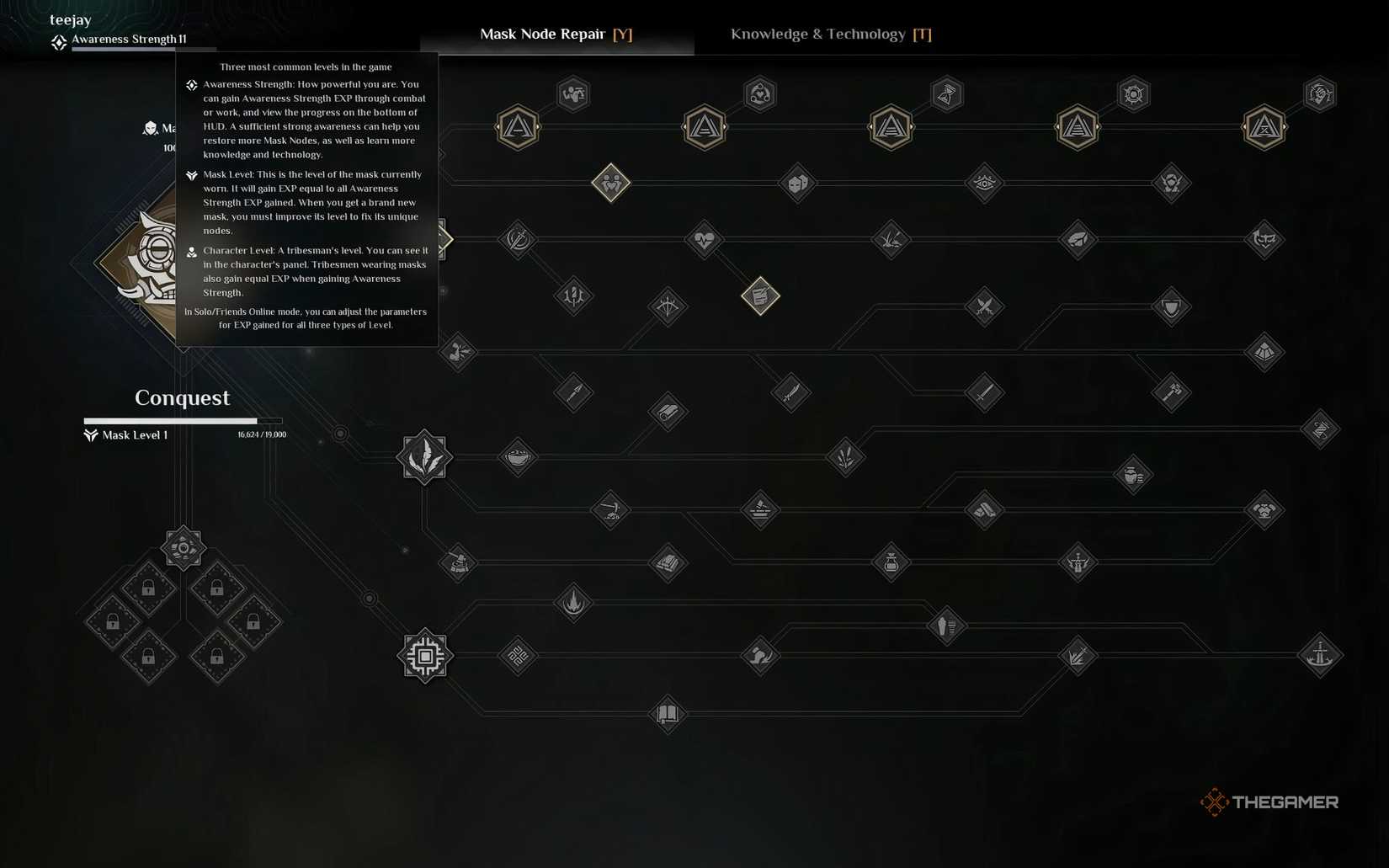 How To Level Up Awareness Strength, Mask, And Character Level In Soulmask