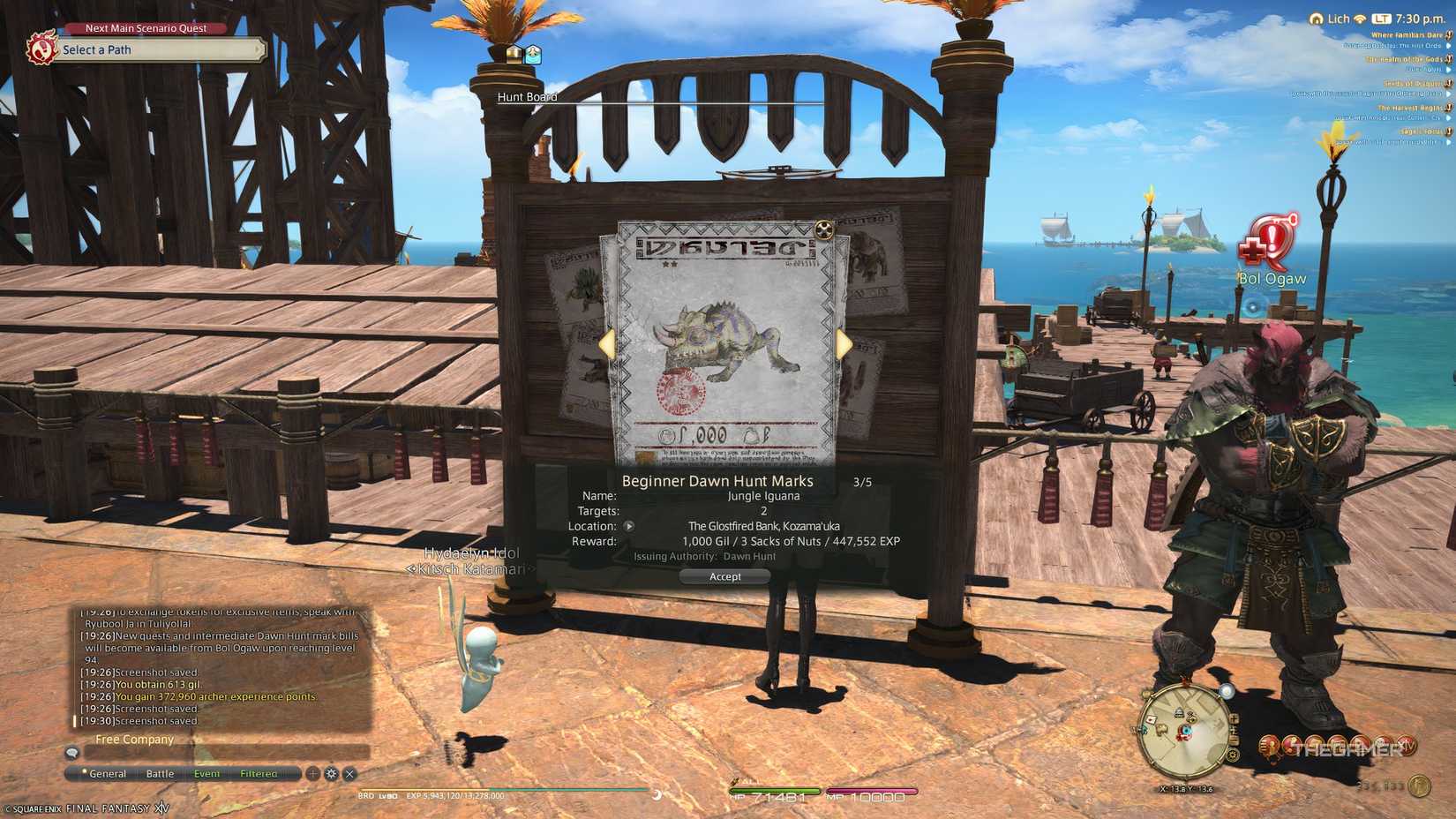 How To Unlock The Hunt In FFXIV's Dawntrail