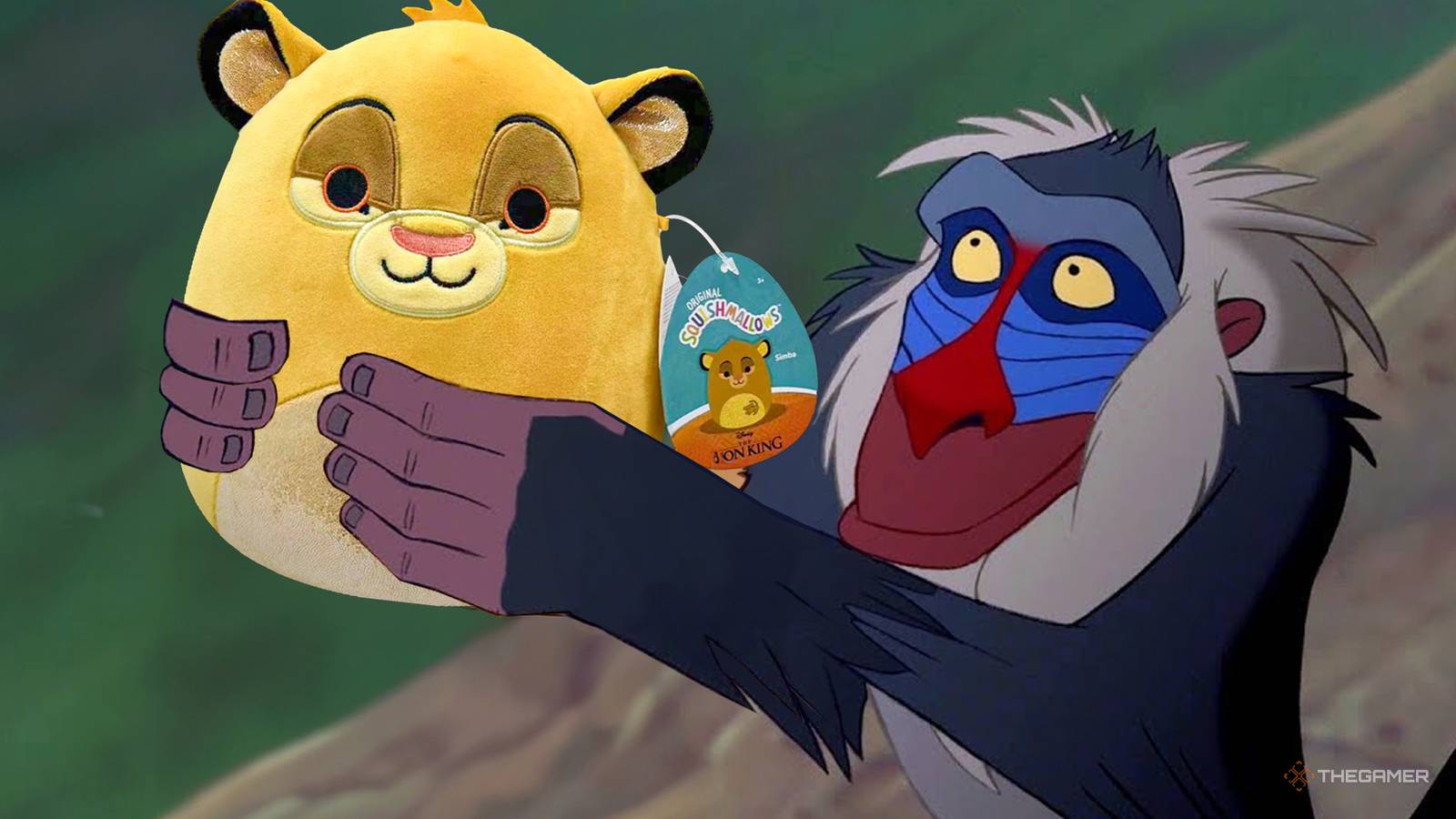 Baby Simba Og Rafiki Lion King Rafiki Simba Hi Res Stock Photography