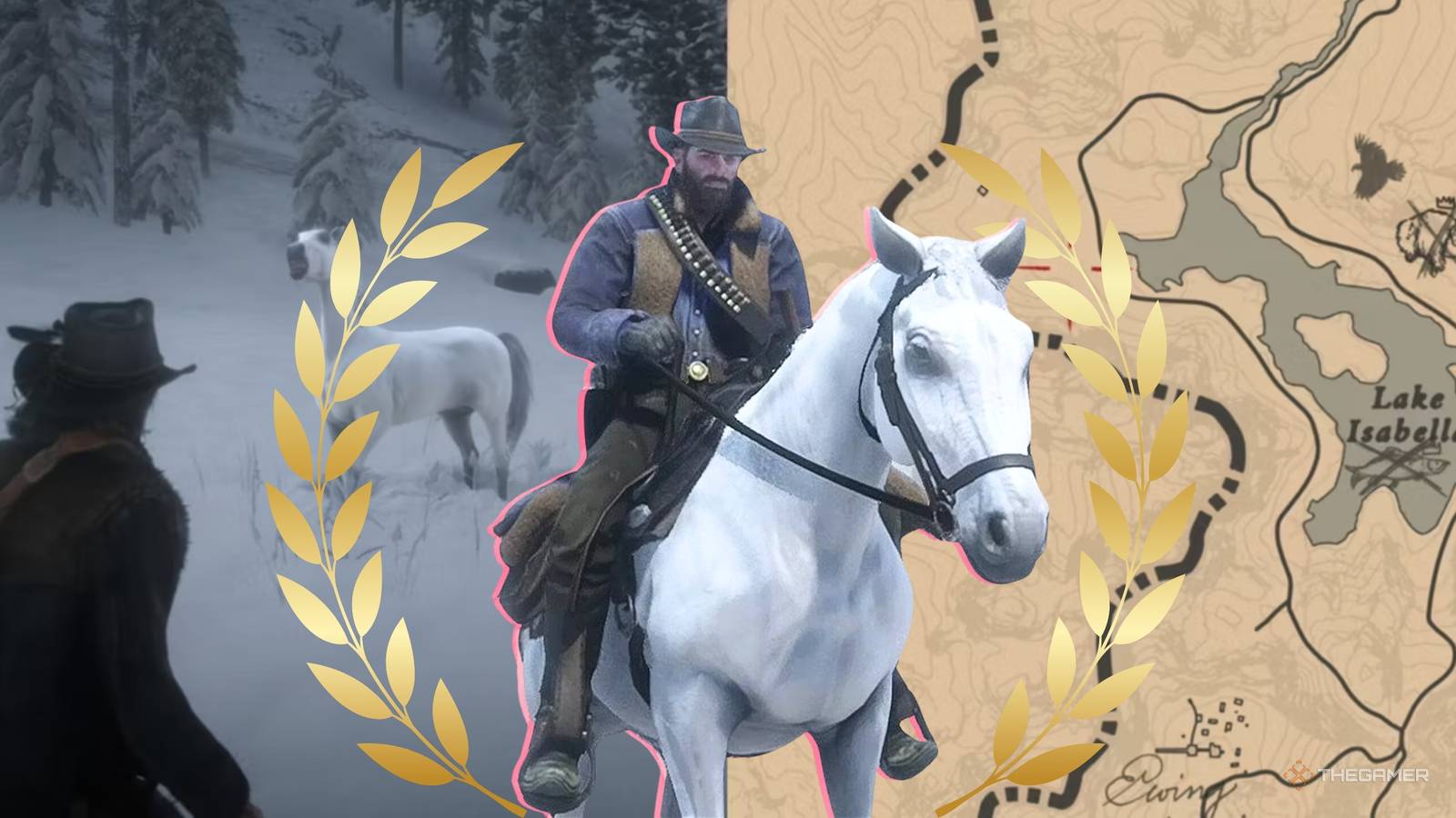 How To Find And Tame The White Arabian Horse In RDR 2