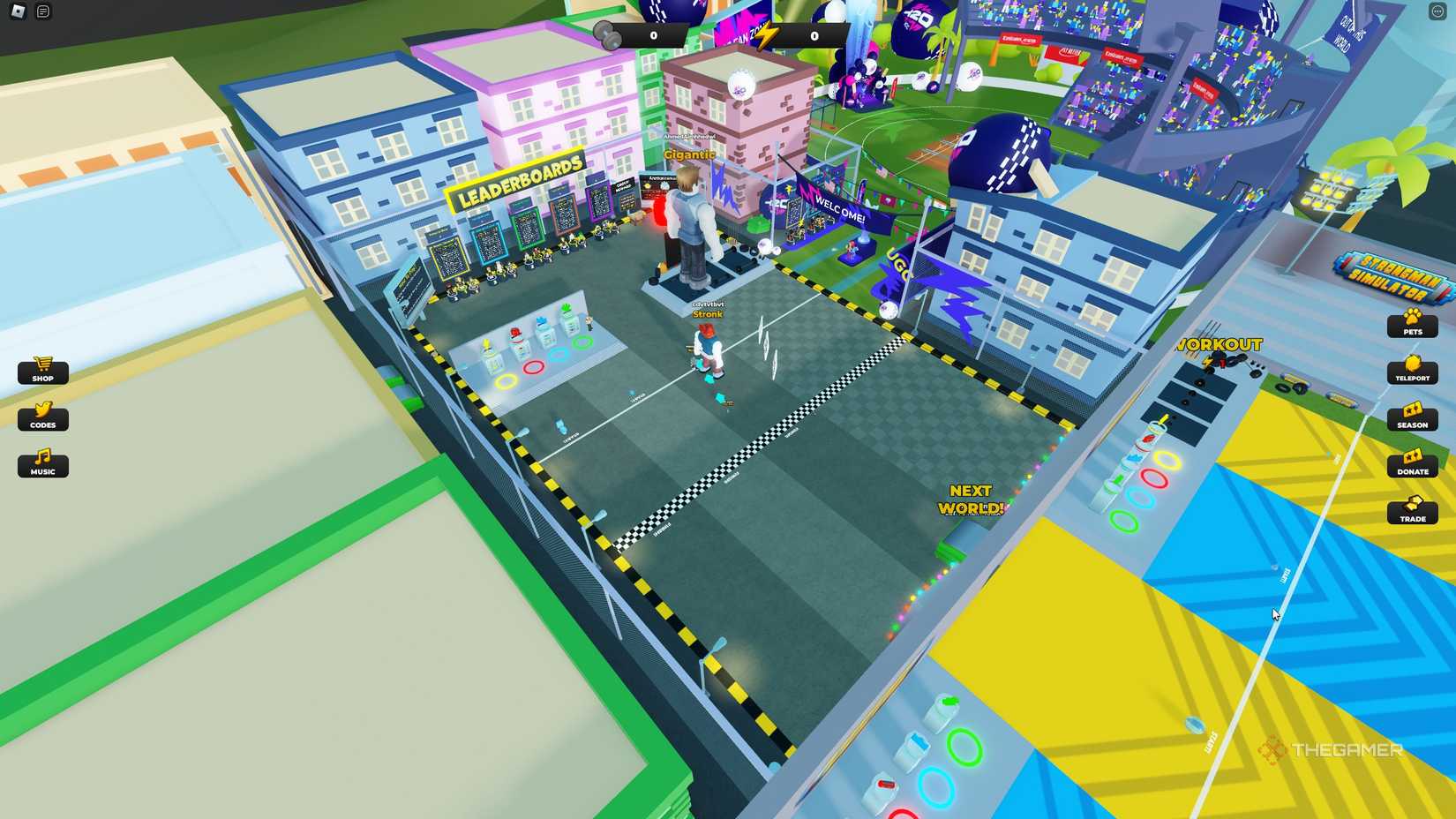 super strong man simulator