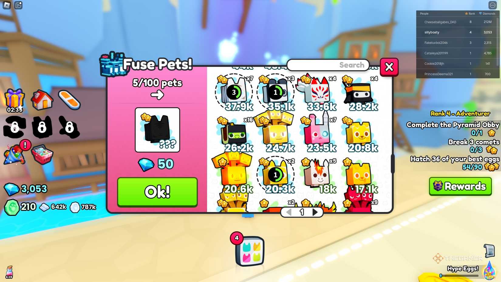 What Is The Fuse Machine In Roblox: Pet Simulator 99?