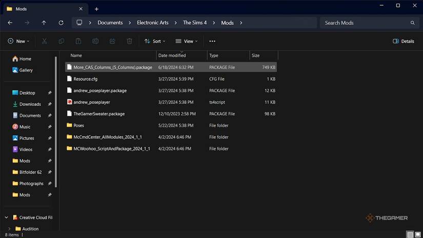 如何在《模拟人生 4》的 CAS 中使用更多列 - Recmg.com