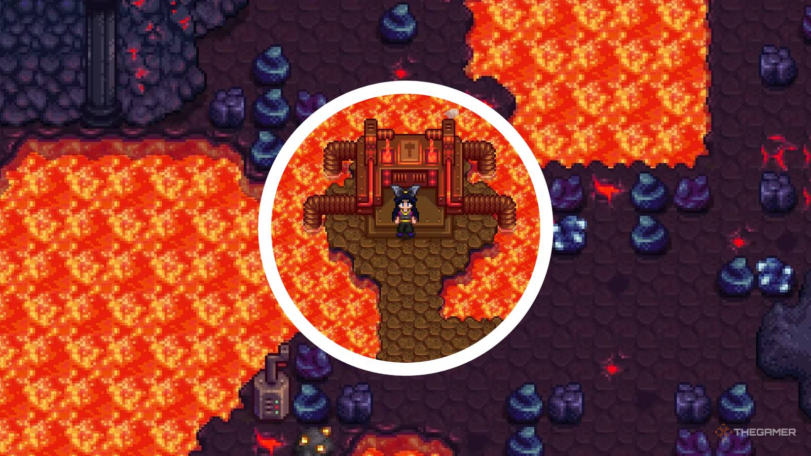 Everything You Need to Know About The Volcano Dungeon In Stardew Valley