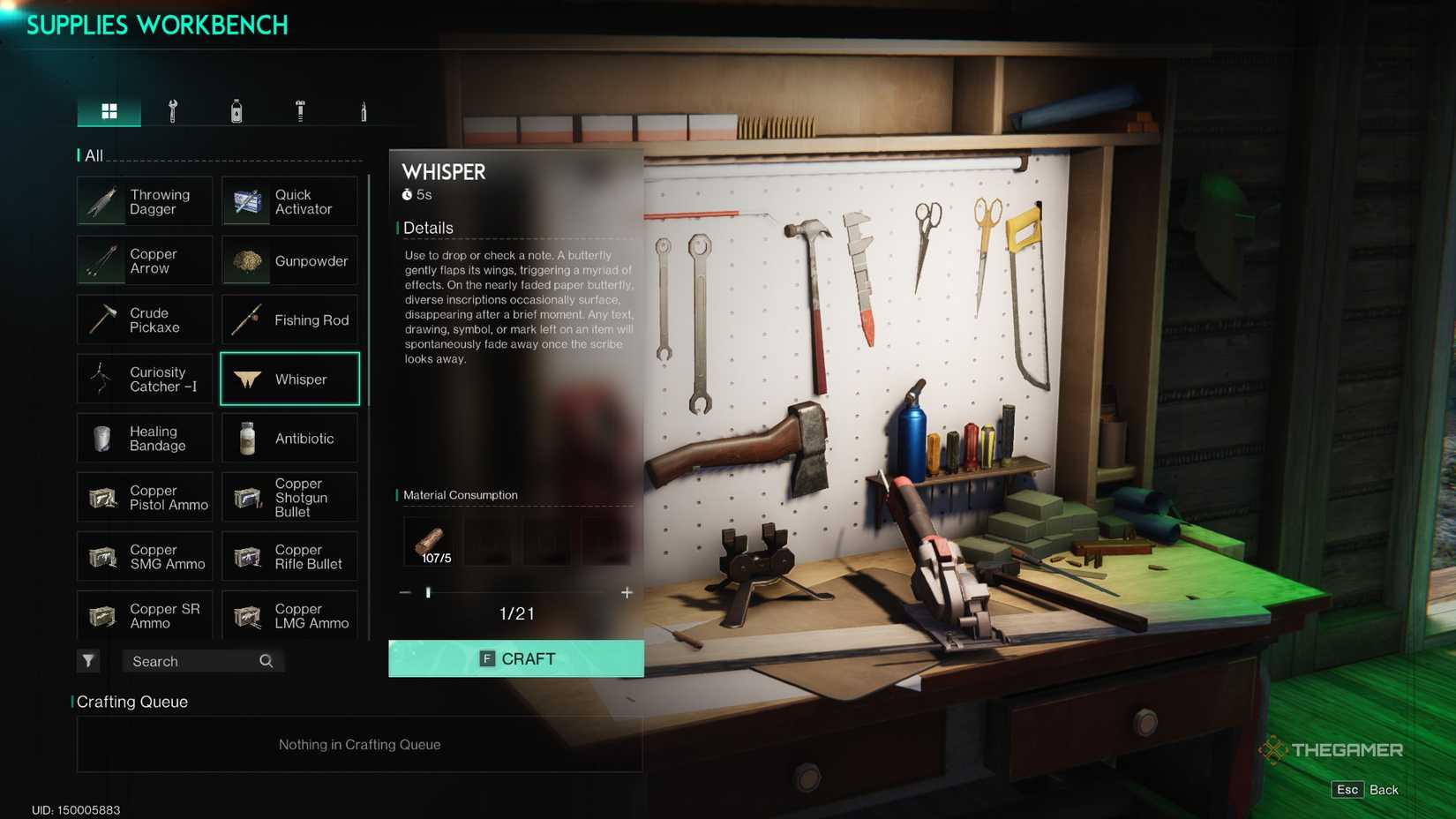 How To Get And Use Whispers In Once Human