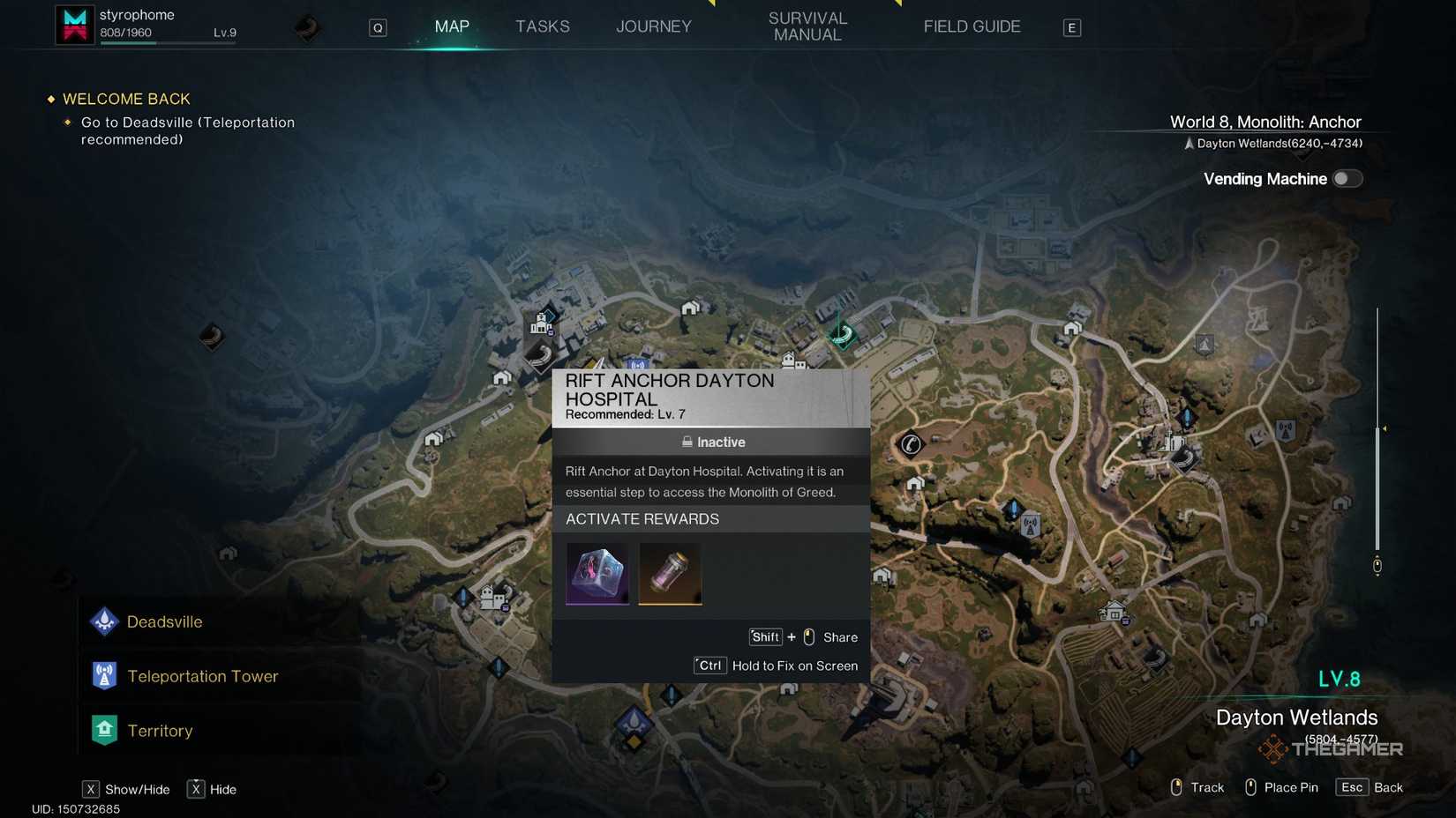 How To Activate Rift Anchors In Once Human