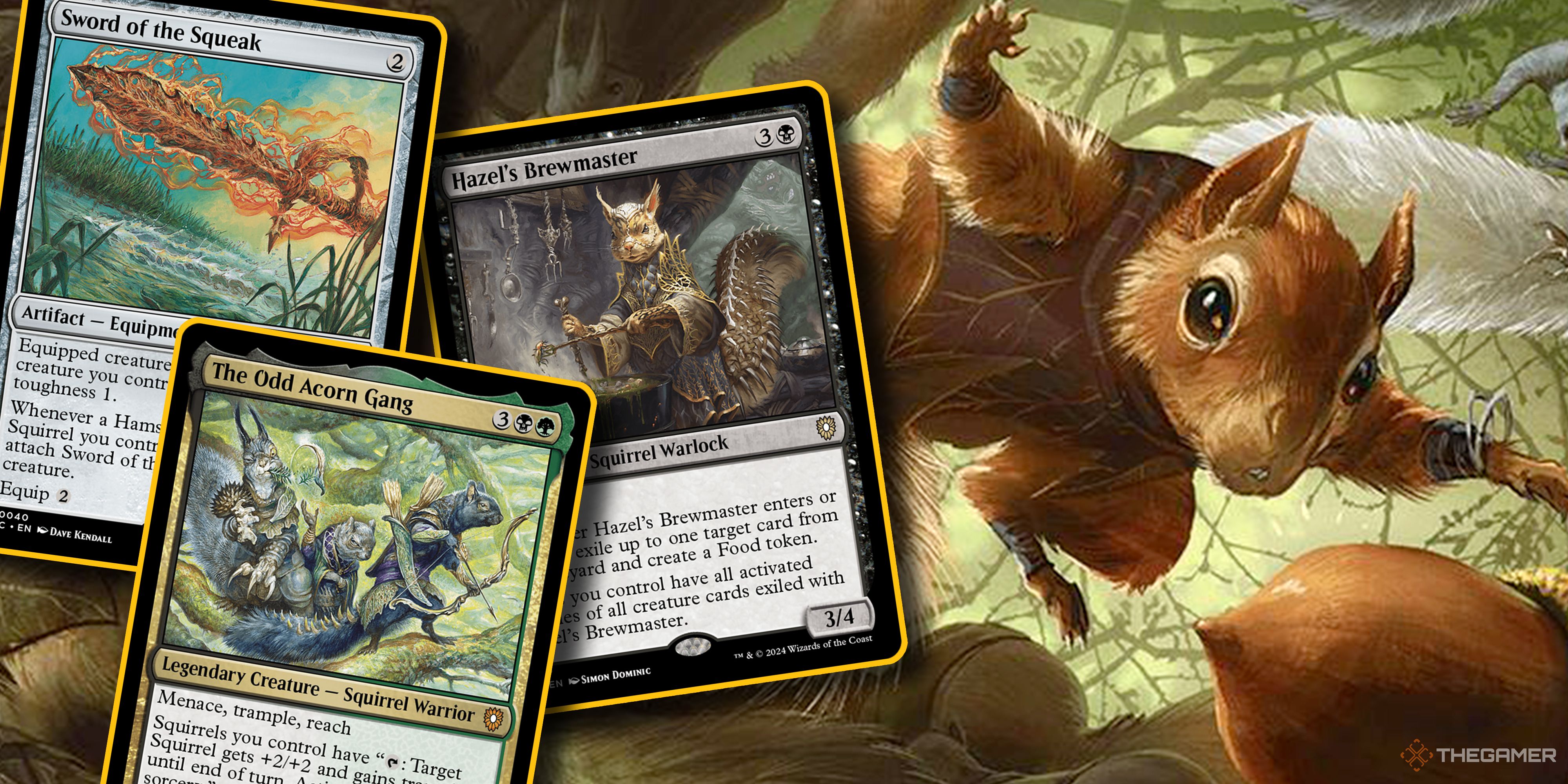 The Best Squirrel Commanders - Magic: The Gathering