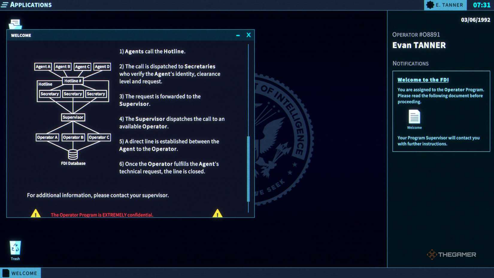 Full Day One Walkthrough For The Operator