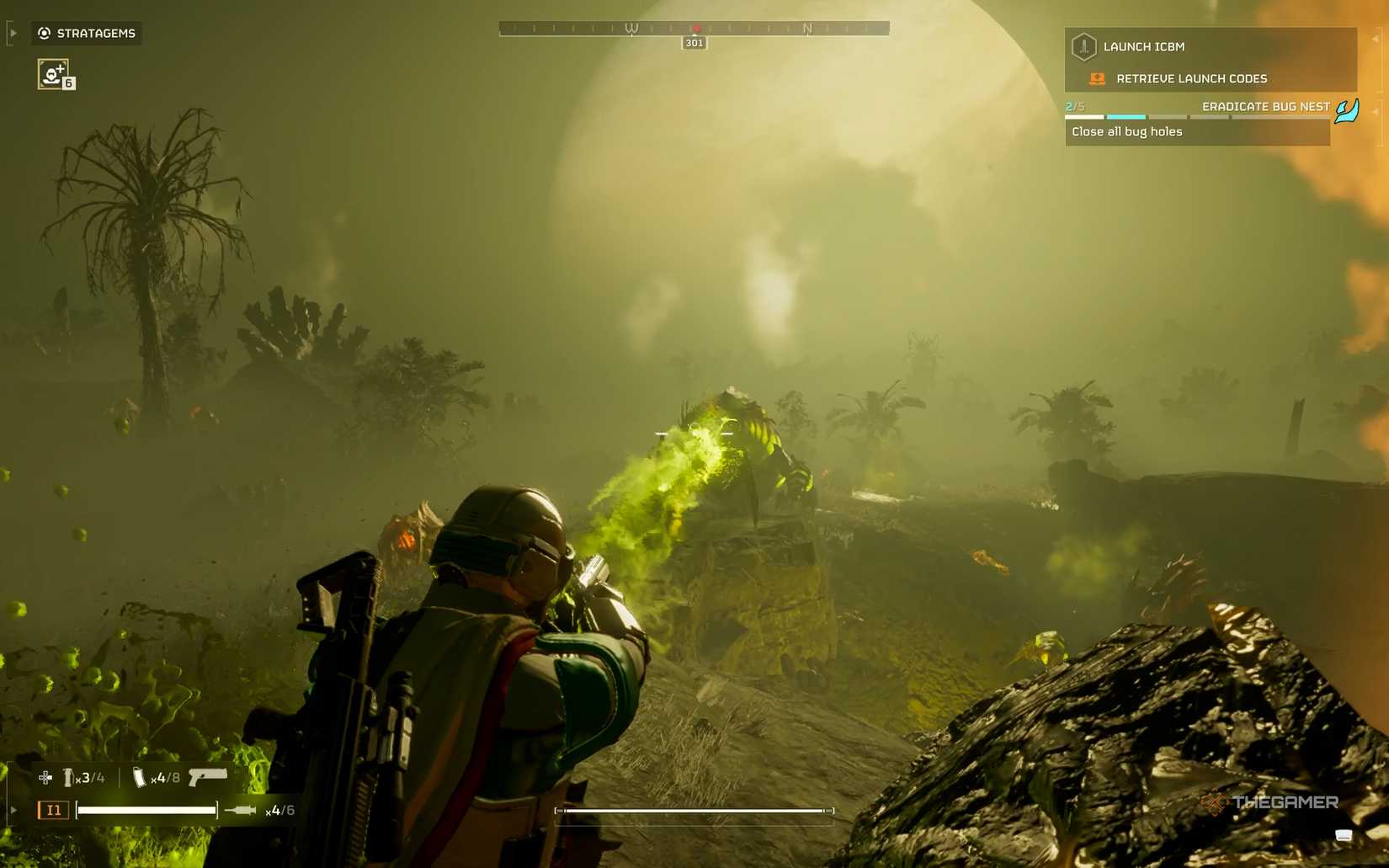 How To Kill Bile Spewers In Helldivers 2