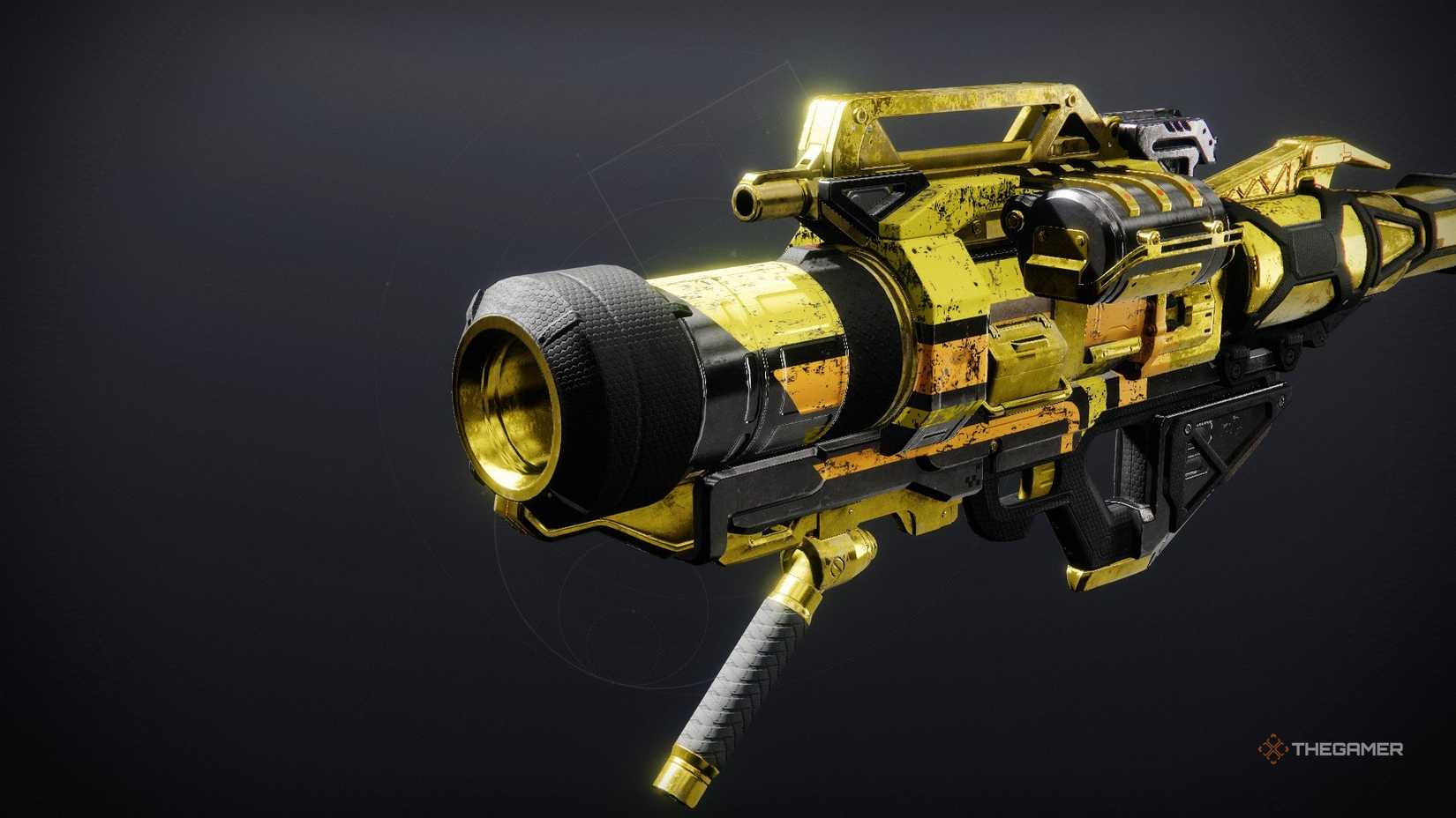 Destiny Rocket Launcher Destiny 2 Hunter Golden Trace Futuristic