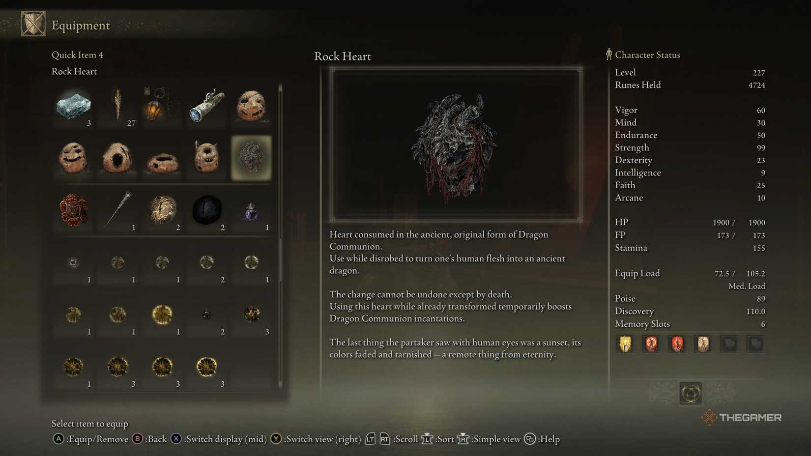 How To Get The Rock Heart In Elden Ring Shadow Of The Erdtree