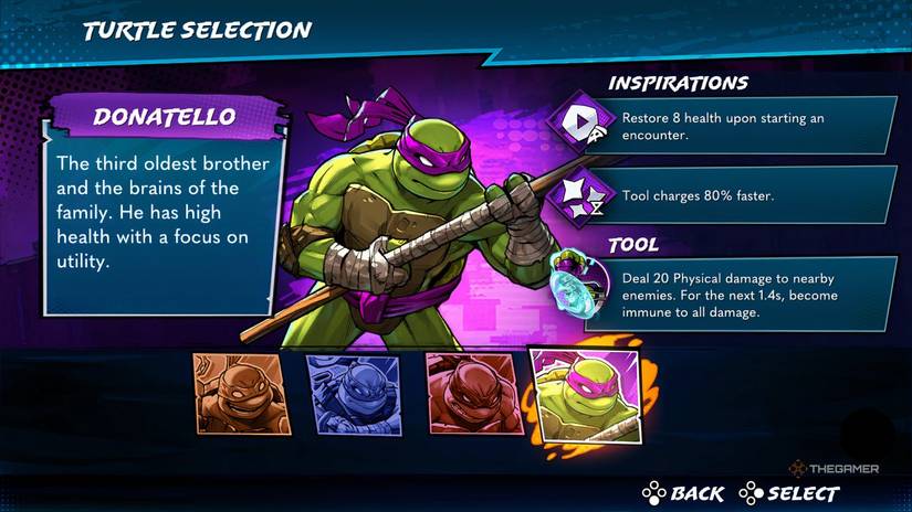 Which Turtle Should You Play As In TMNT: Splintered Fate