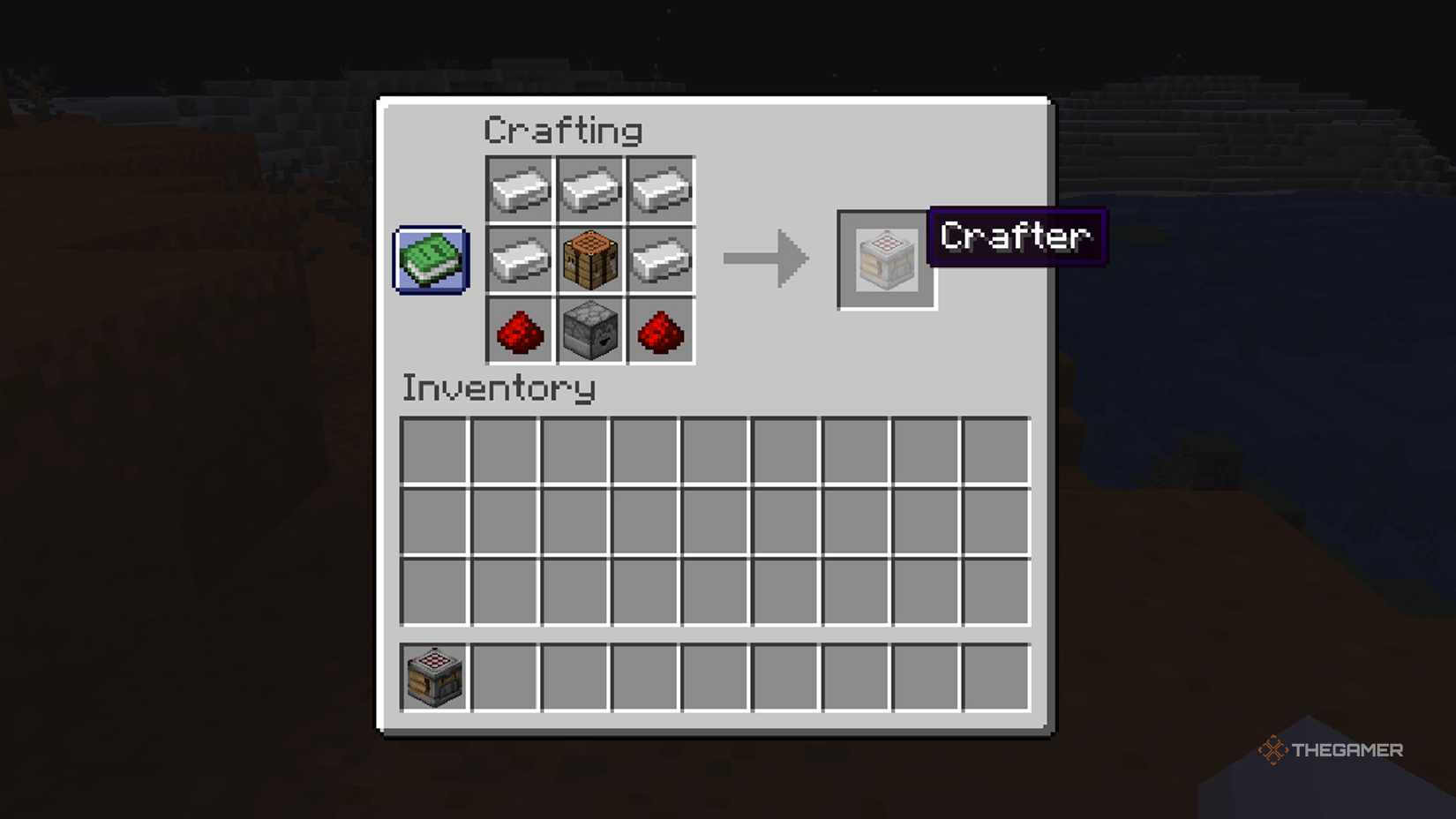 How To Use A Crafter In Minecraft