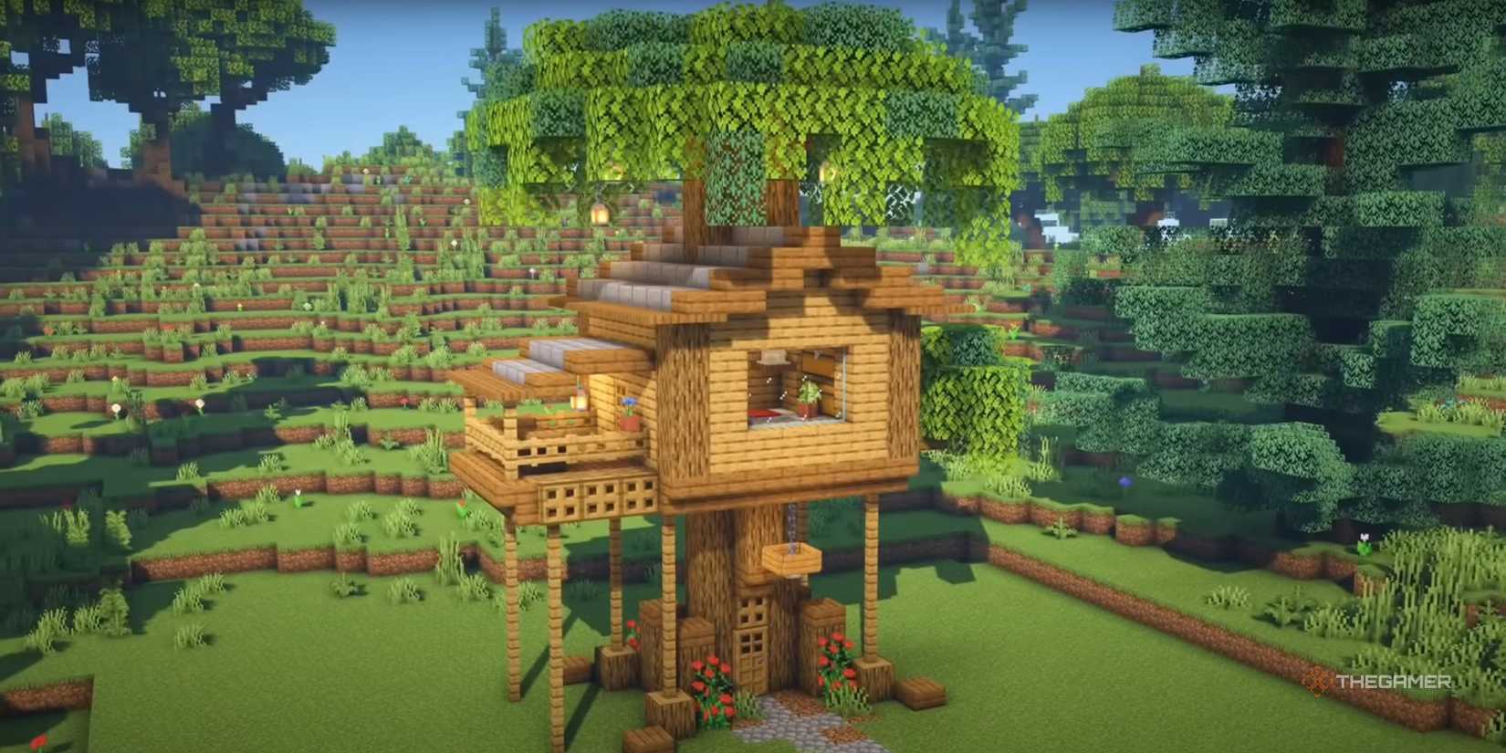 Best Treehouse Build Ideas In Minecraft