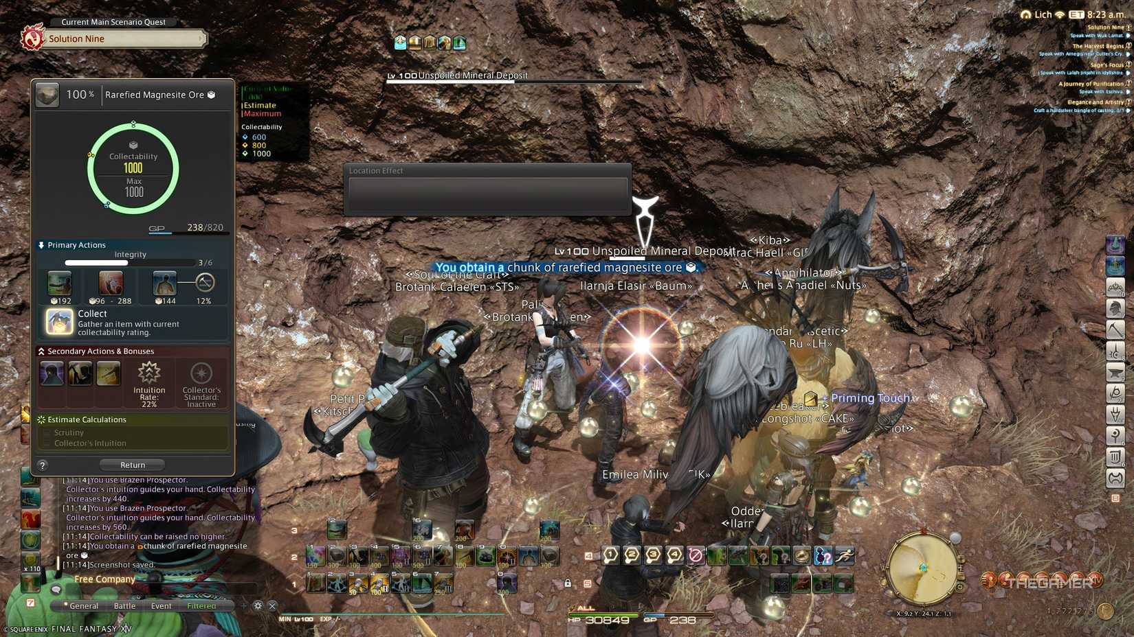 Where And When To Find Every Unspoiled Mining Node In FFXIV: Dawntrail