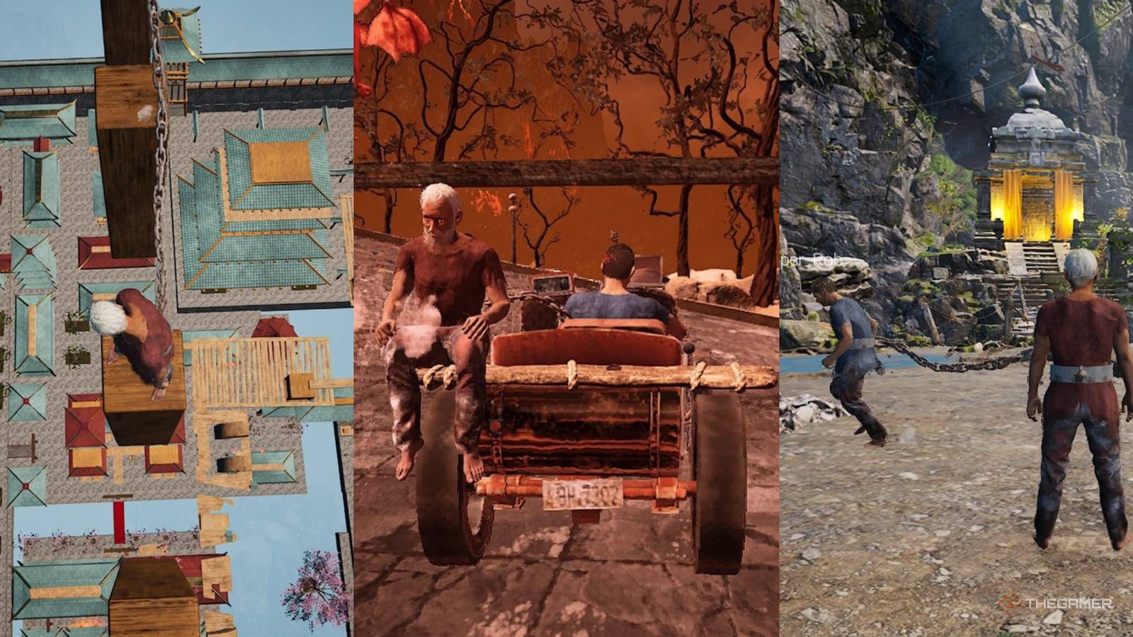 How Many Metres In The Chained Together Map?