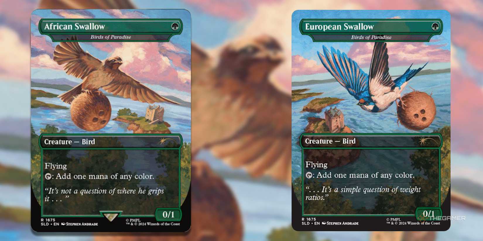 All Monty Python And The Holy Grail Cards In MTG Universes Beyond, Ranked