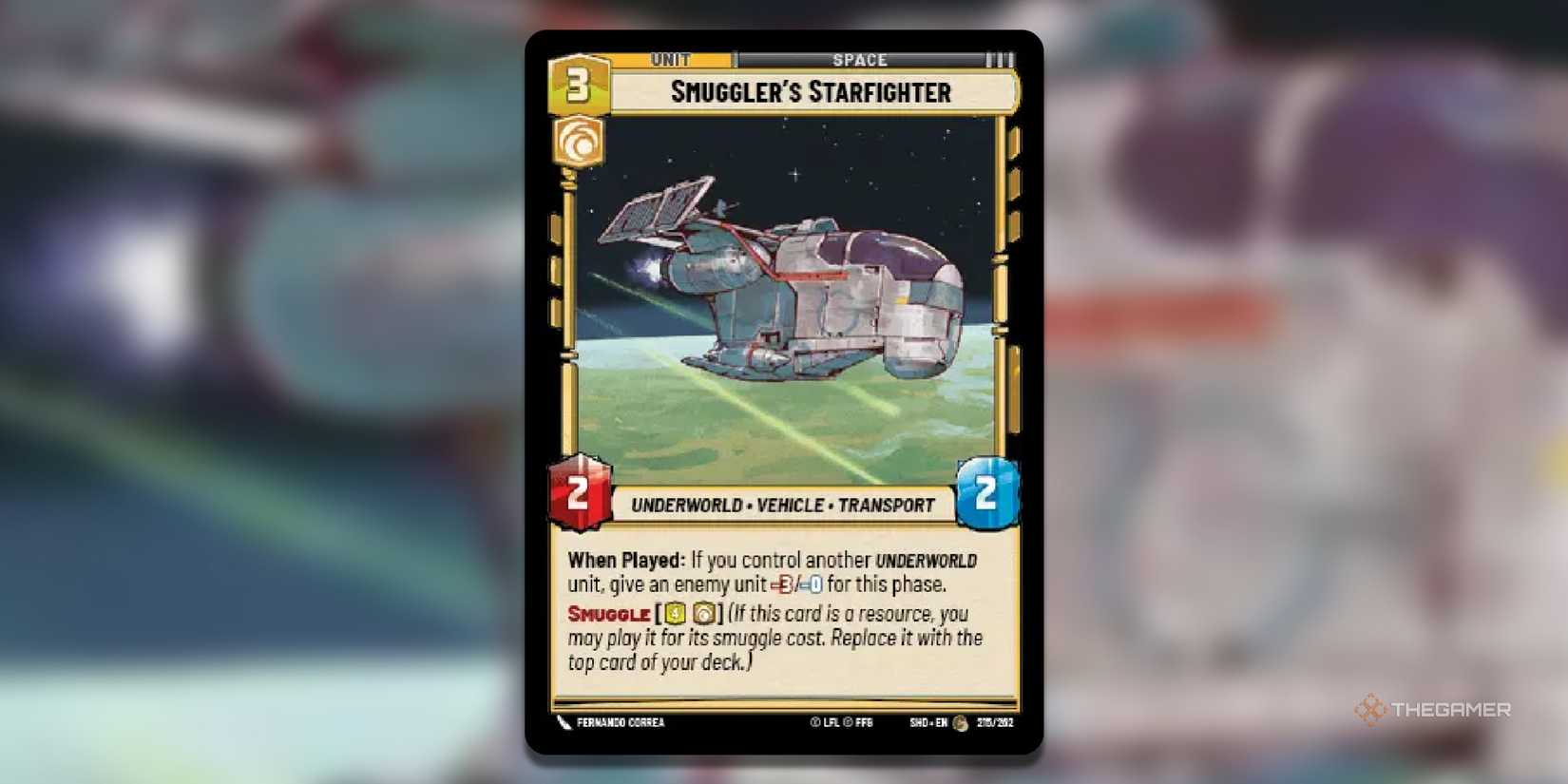 What Is Smuggle - How To Use, Best Cards - Star Wars: Unlimited