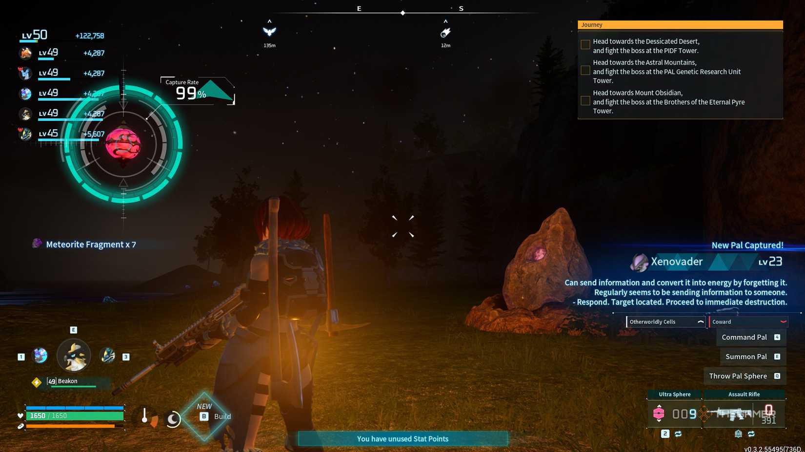 Where To Find Meteorite Fragments In Palworld